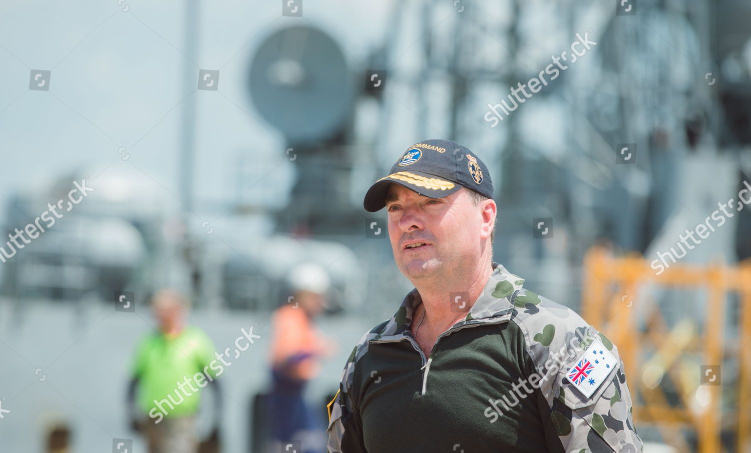 Fleet Commander Rear Admiral Johnathan Mead Editorial Stock Photo ...