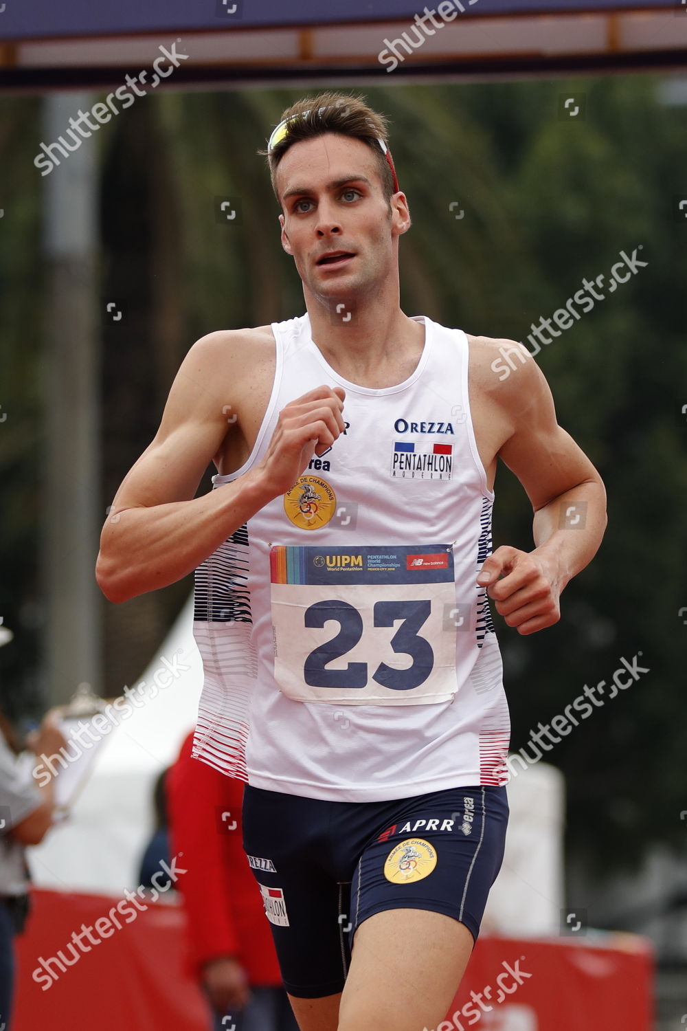 Valentin Belaud France Compete Individual Mens Editorial Stock Photo ...