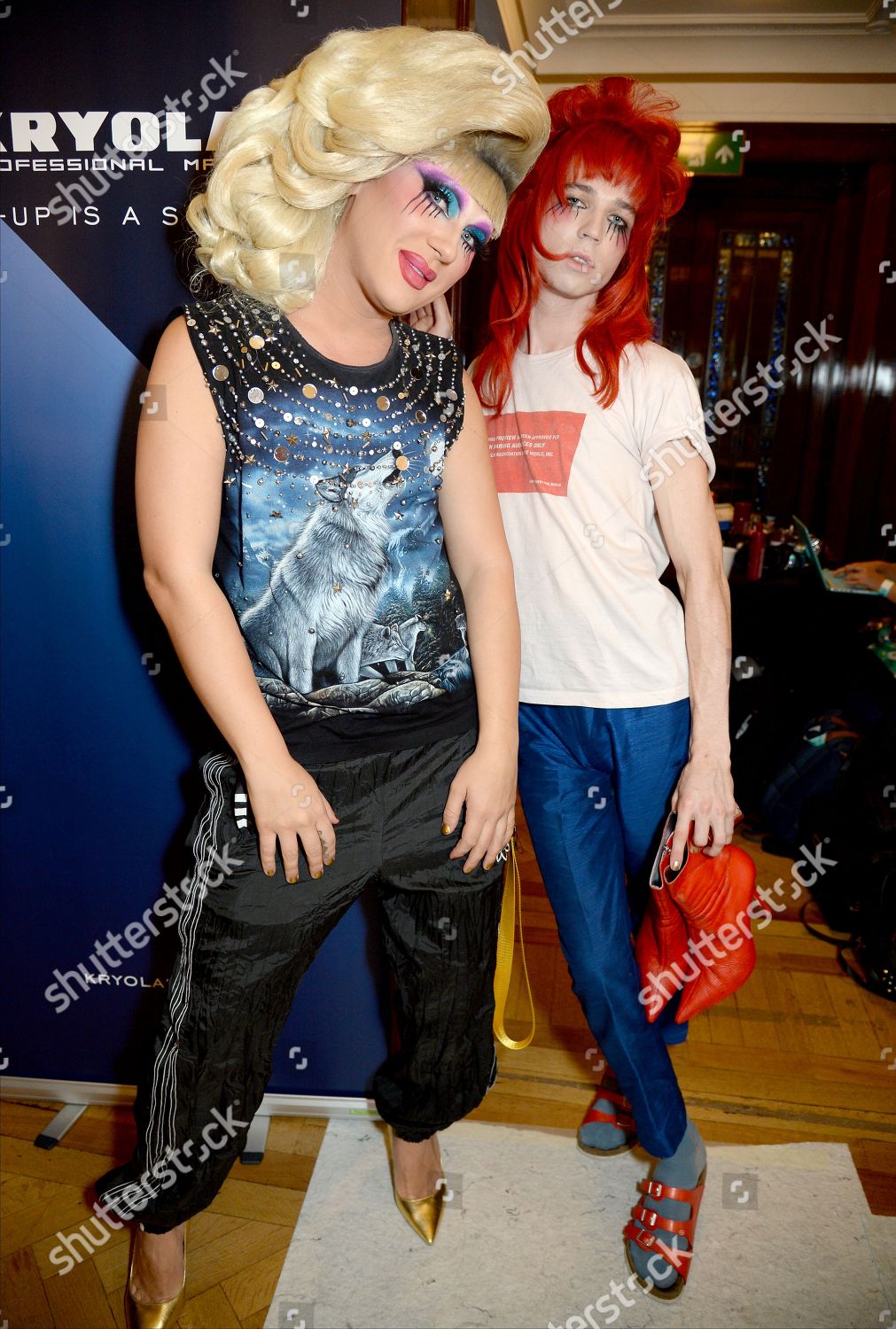 Jodie Harsh Josh Quinton Backstage Editorial Stock Photo - Stock Image ...
