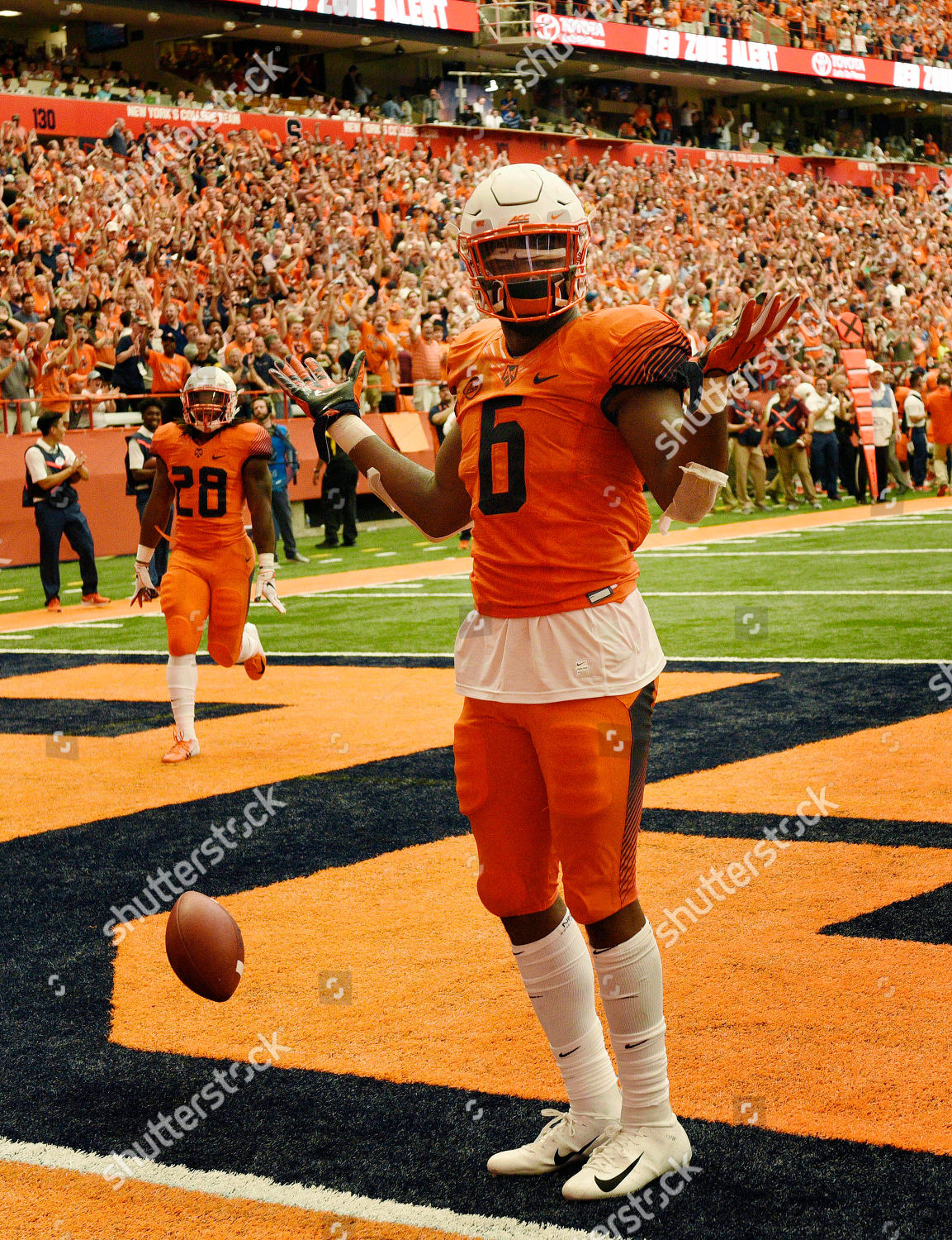 Syracuse Tight End Ravian Pierce 6 Editorial Stock Photo - Stock Image ...