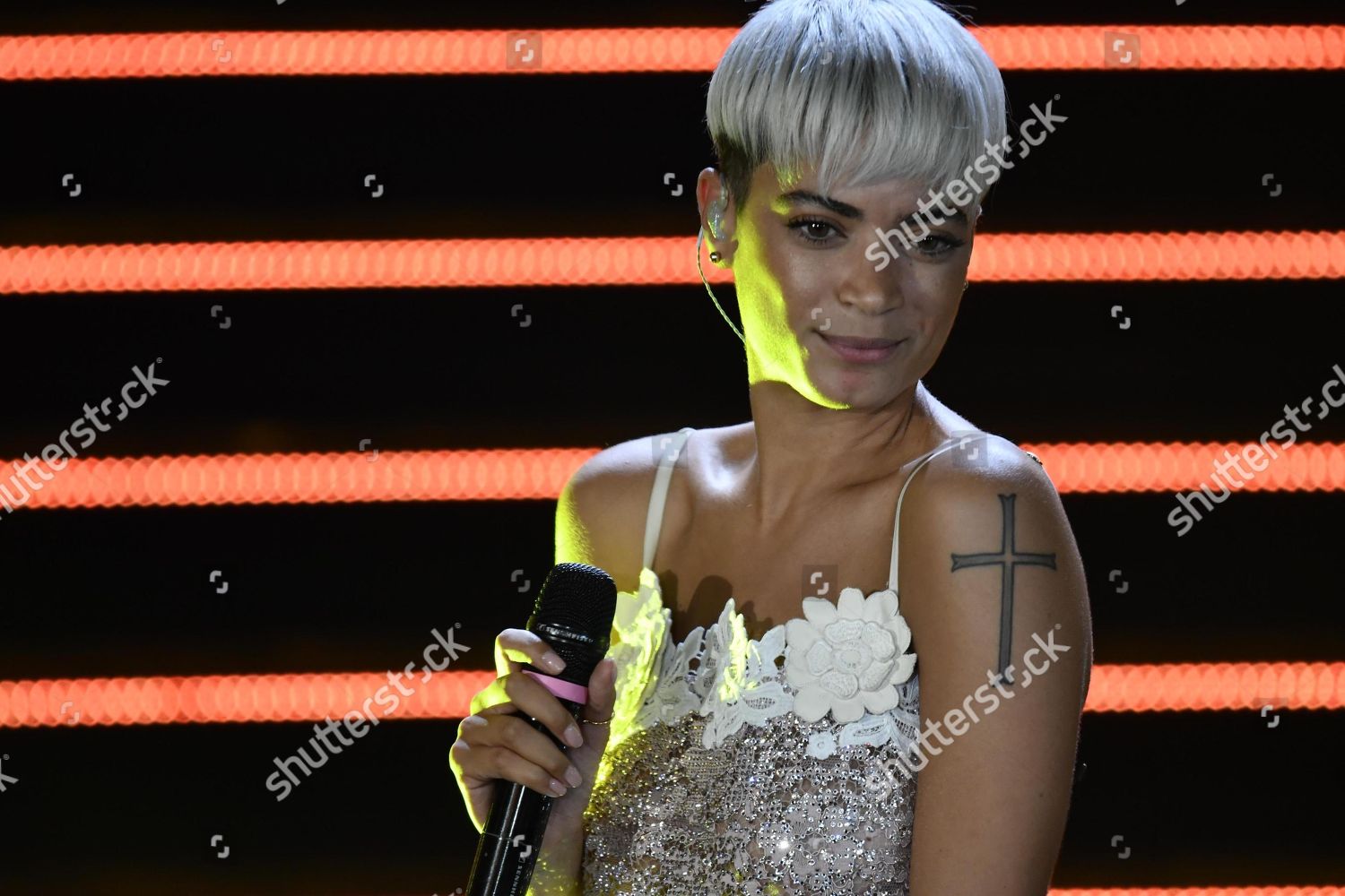 Italian Singer Elodie Performs On Stage Editorial Stock Photo - Stock ...