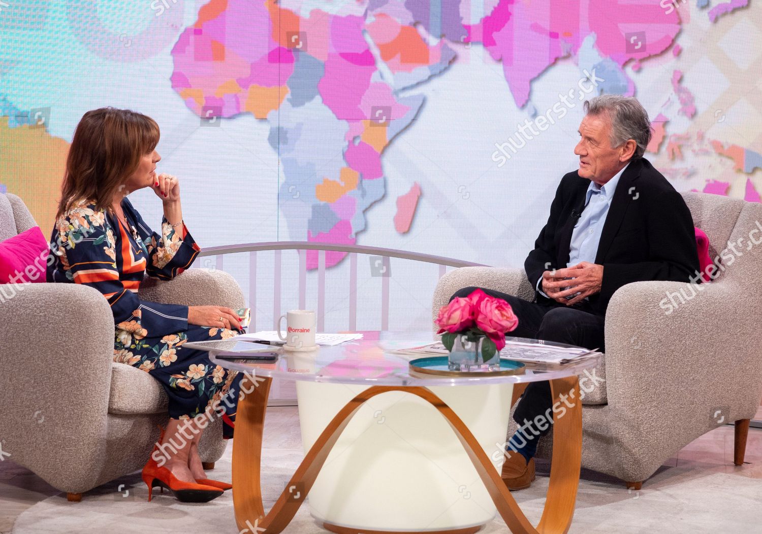 Lorraine Kelly Michael Palin Editorial Stock Photo - Stock Image ...