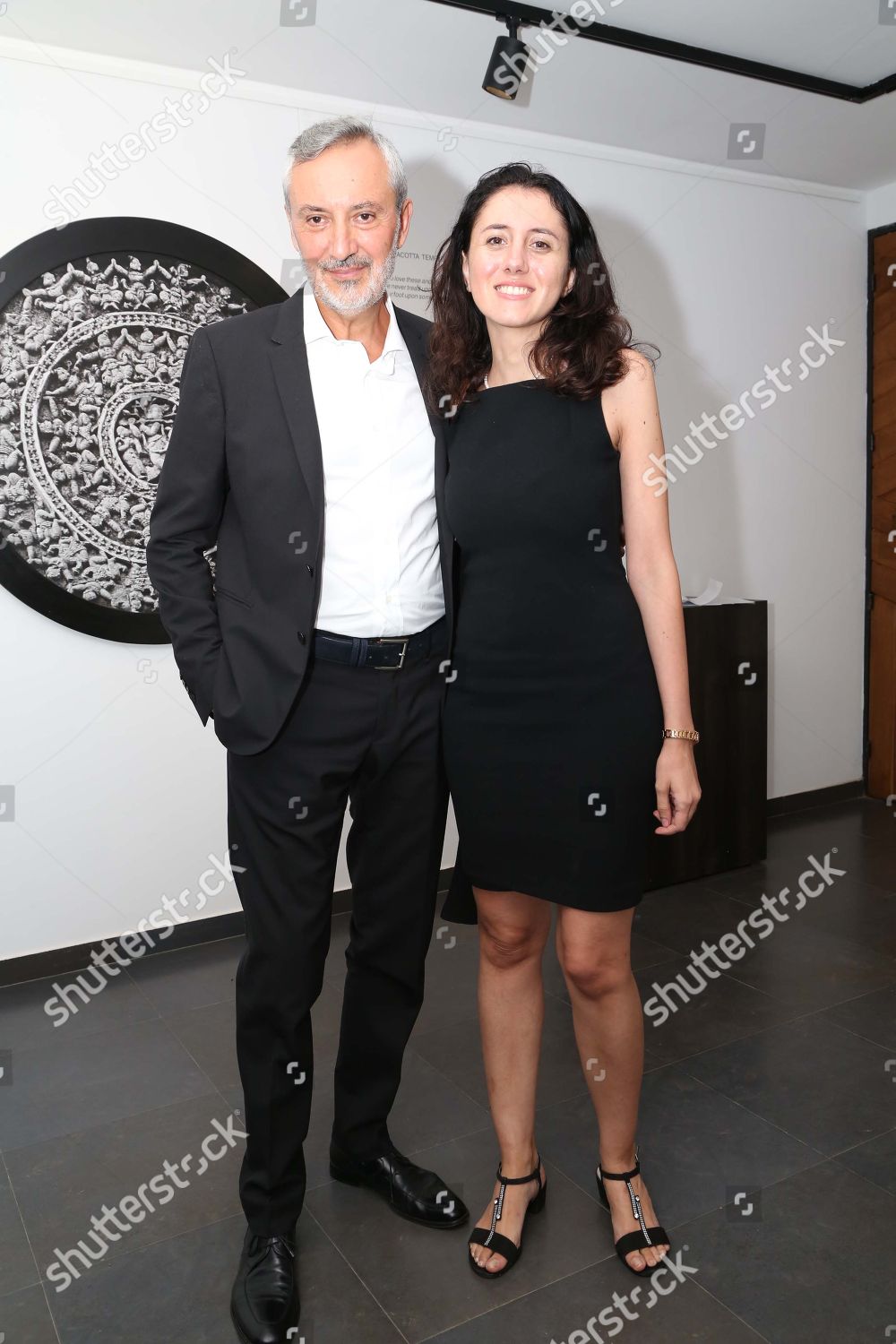 Ambassador Italy India Lorenzo Angeloni Francesca Editorial Stock Photo ...