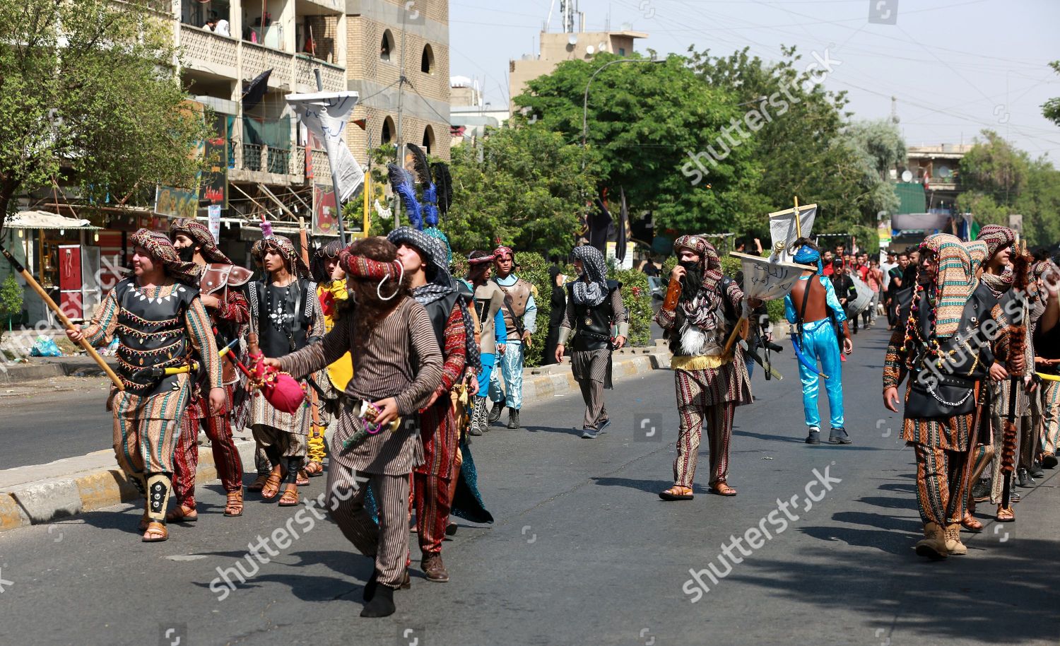 Iraqi Actors Perform Epic Imam Hussein Editorial Stock Photo - Stock ...
