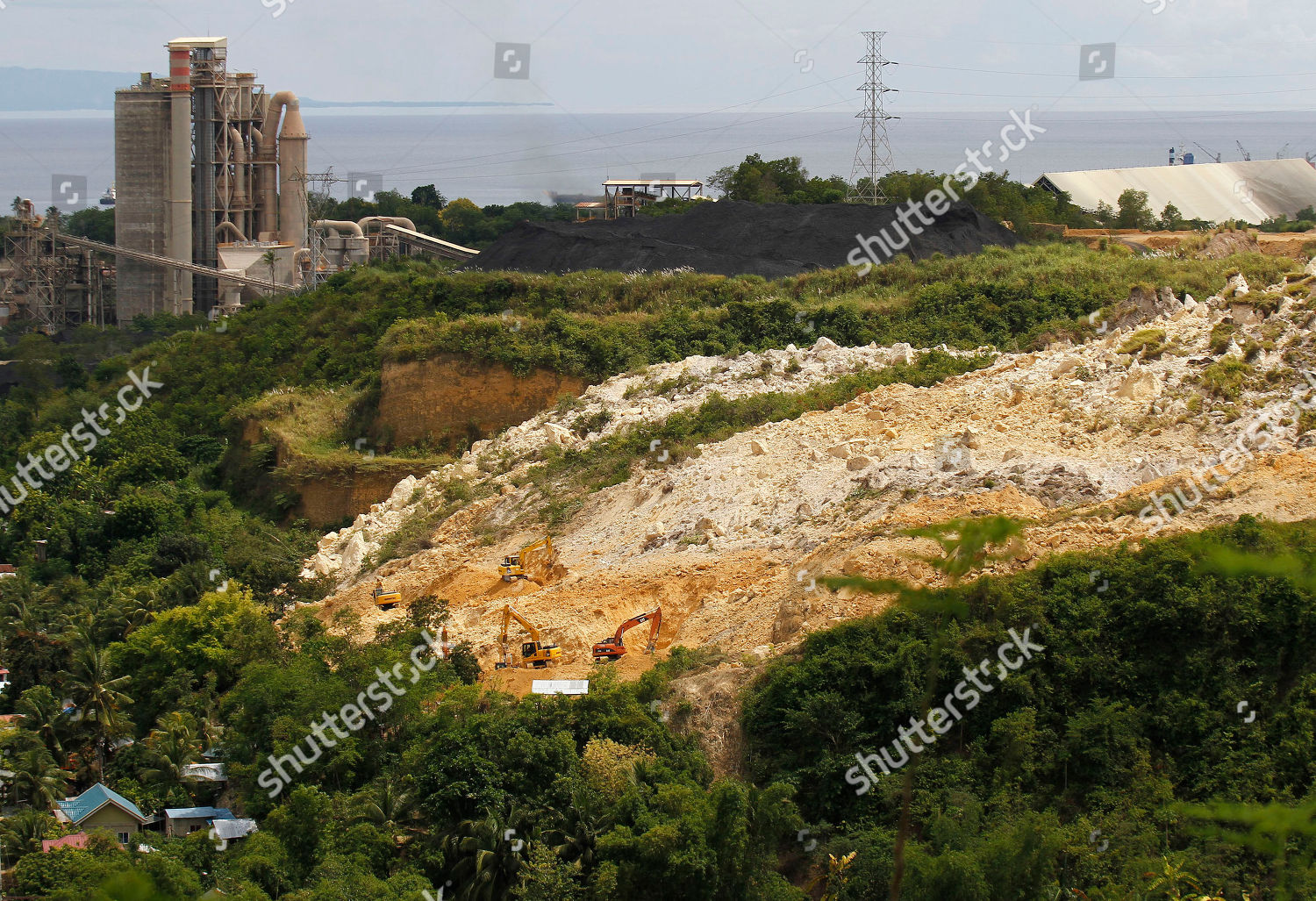 View Landslide Naga City Cebu Province Editorial Stock Photo - Stock ...