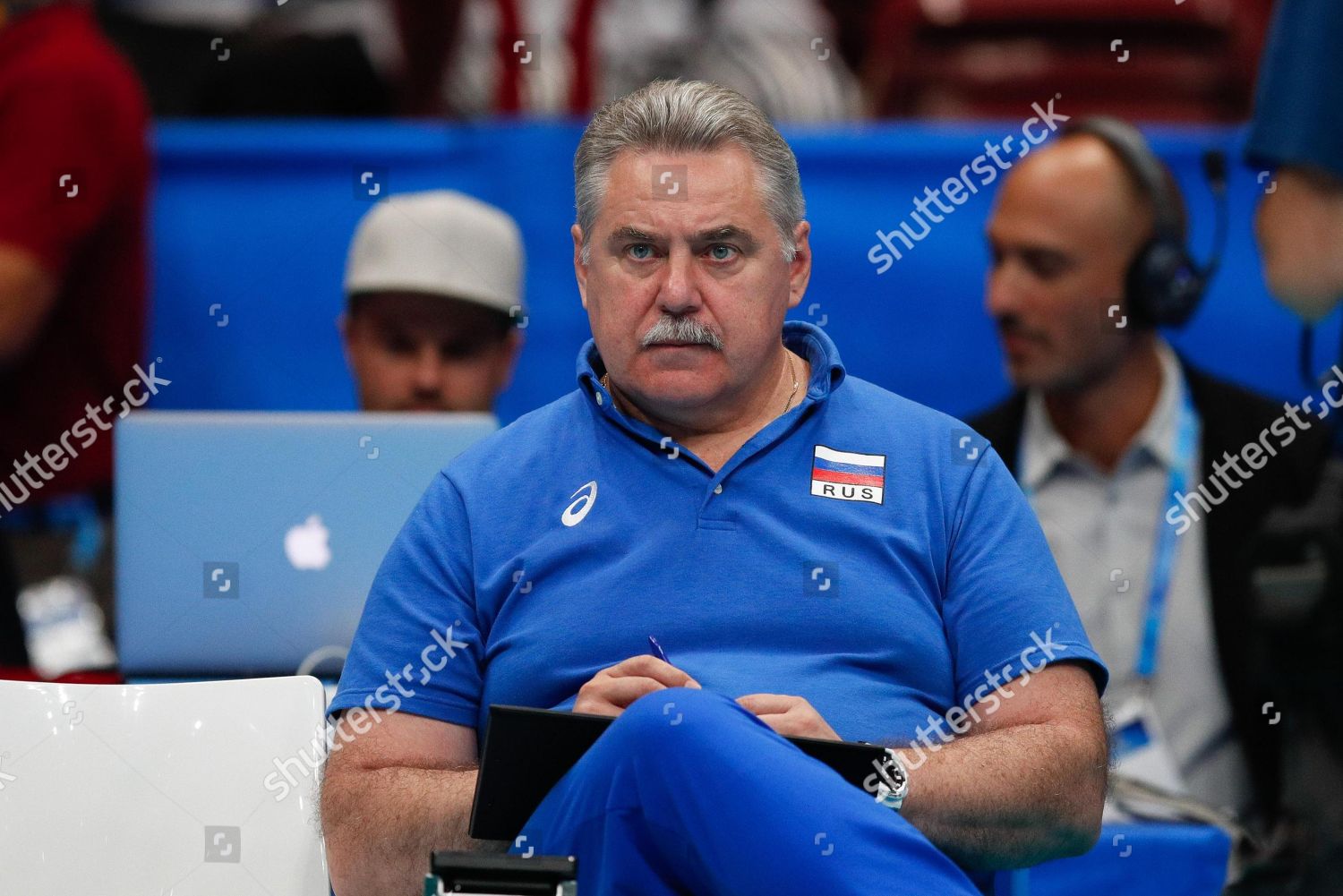 Russias Coach Shliapnikov Sergei During Ceremony Editorial Stock Photo ...