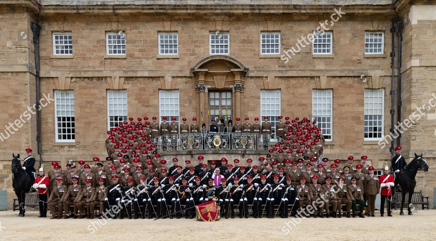 Prince Charles Members Queens Own Yeomanry Editorial Stock Photo ...