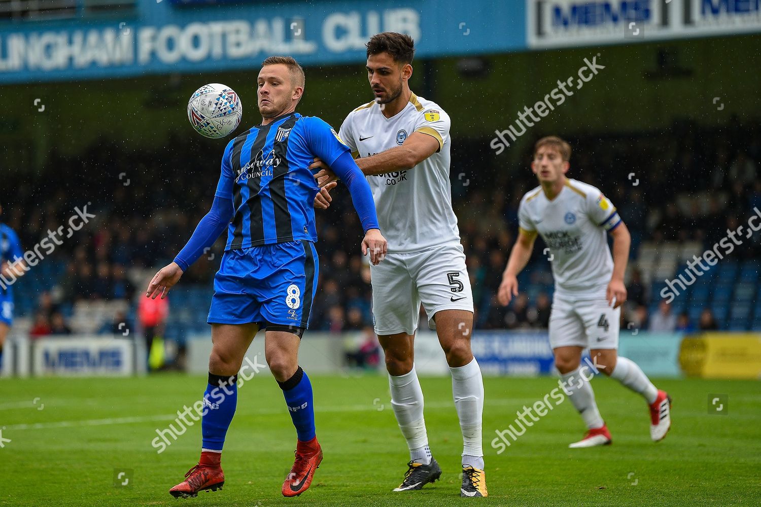 Gillingham Fc Midfielder Dean Parrett 8 Editorial Stock Photo - Stock ...