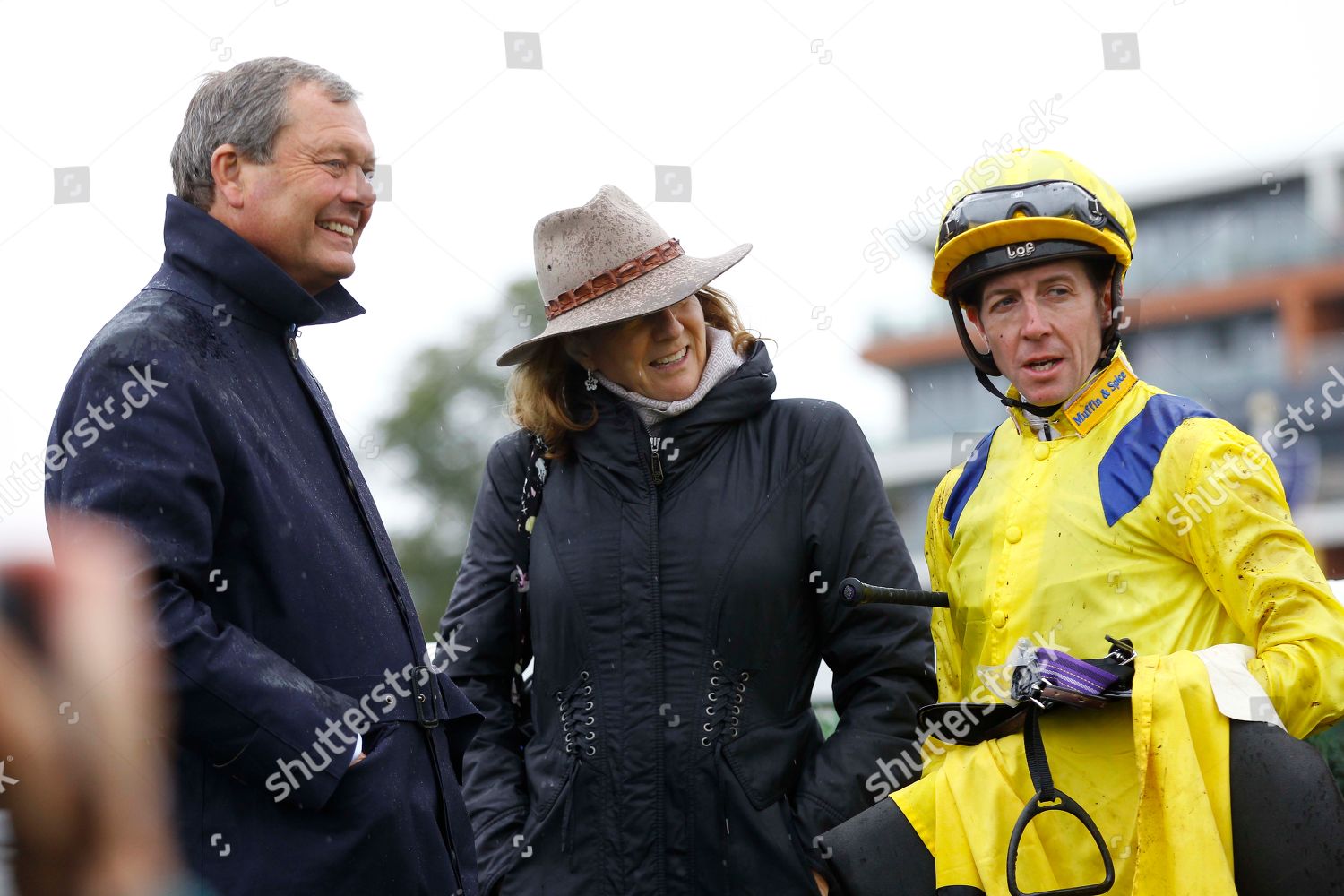 William Haggas Maureen Haggas Jim Crowley Editorial Stock Photo - Stock ...