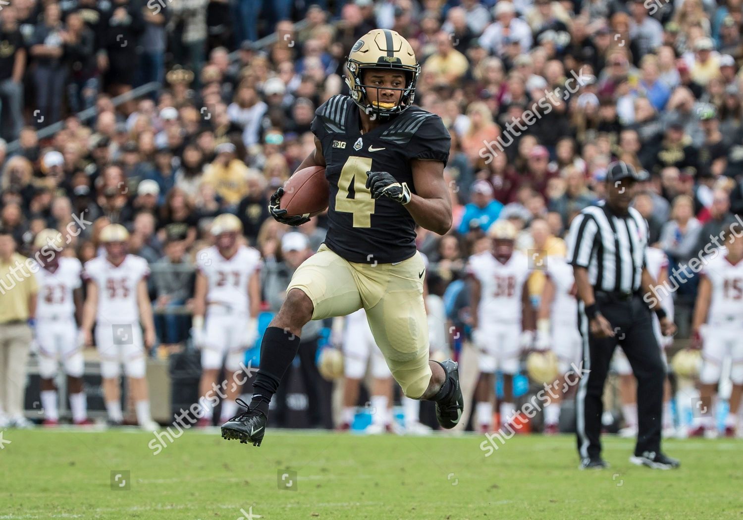 Purdue Wide Receiver Rondale Moore 4 Editorial Stock Photo - Stock ...