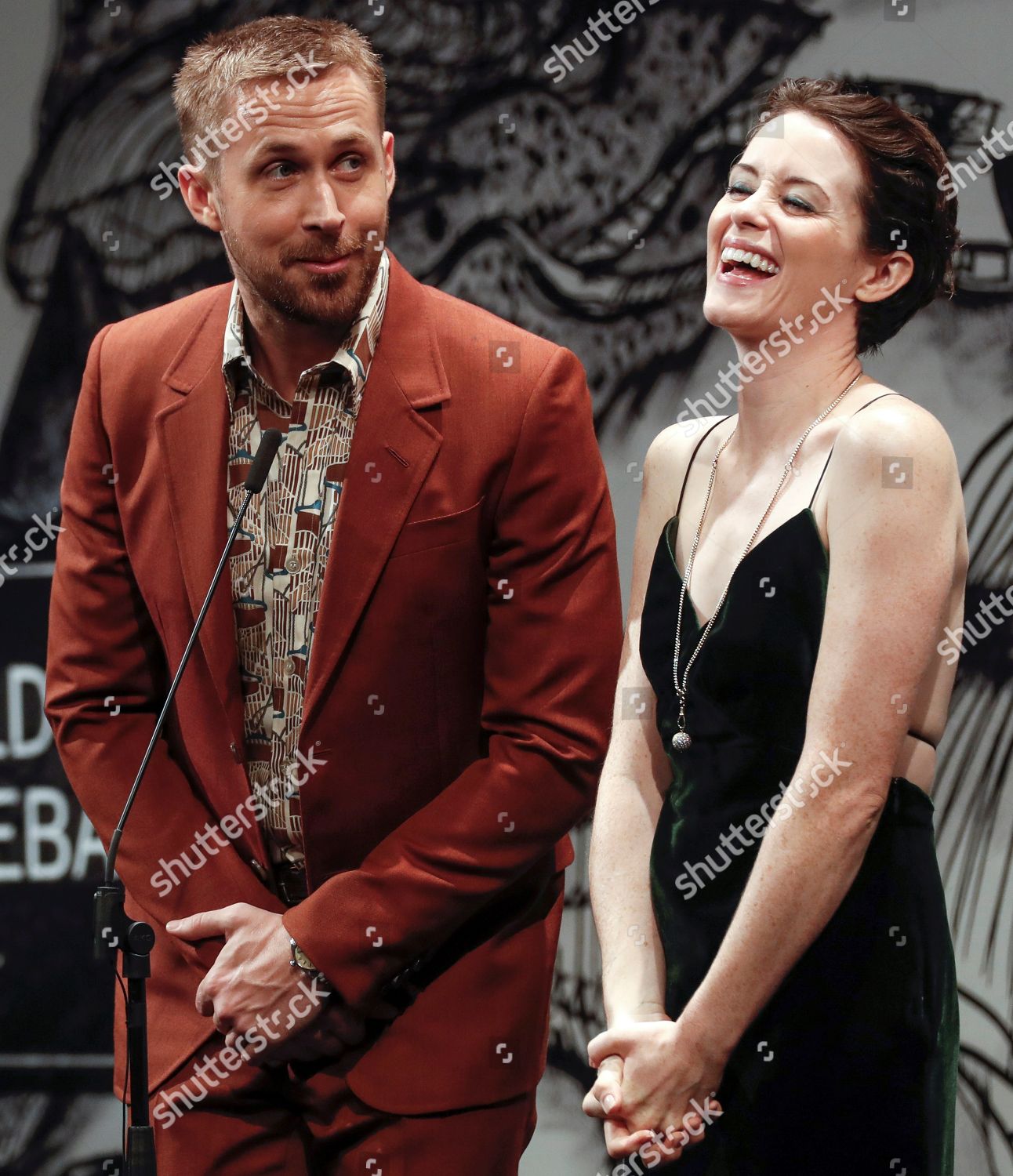 Canadian Actor Ryan Gosling L British Editorial Stock Photo - Stock ...