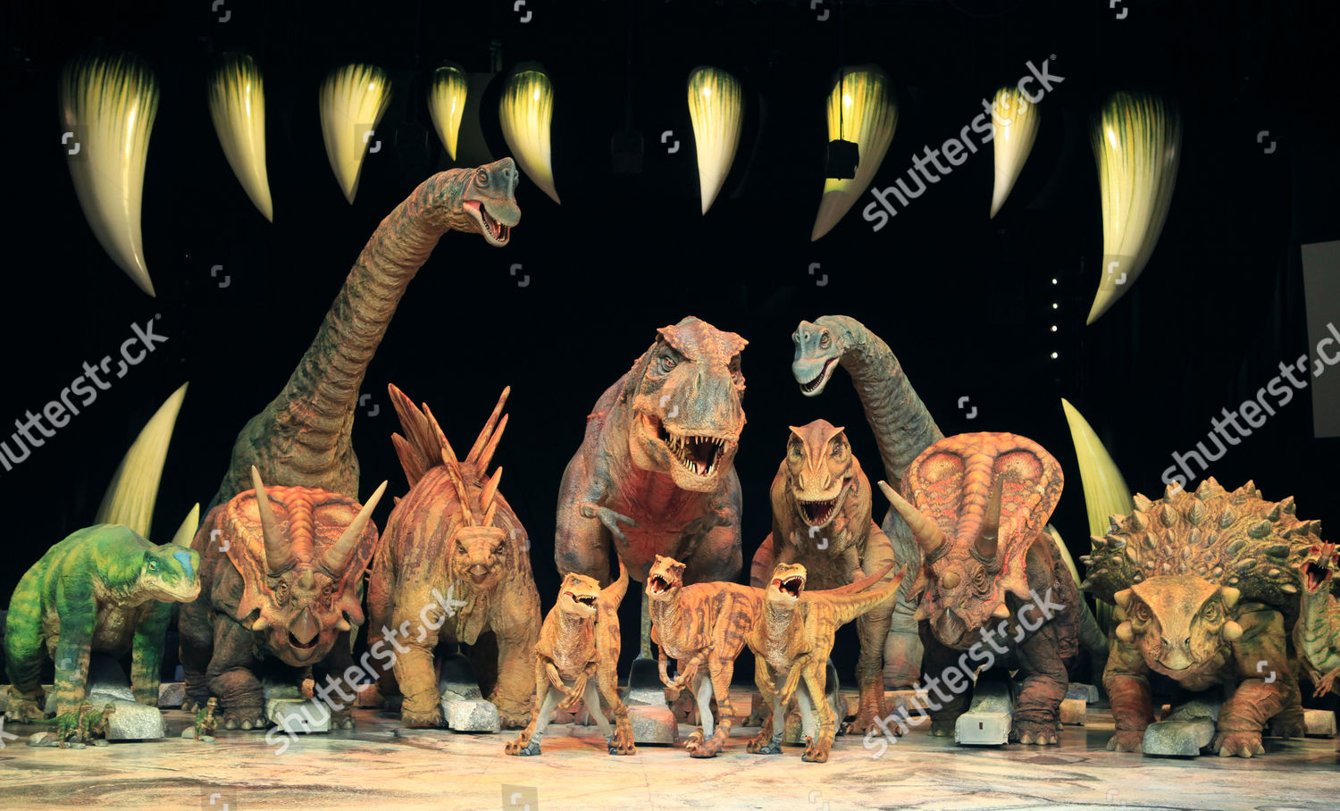 Dinosaur Lineup Editorial Stock Photo - Stock Image | Shutterstock
