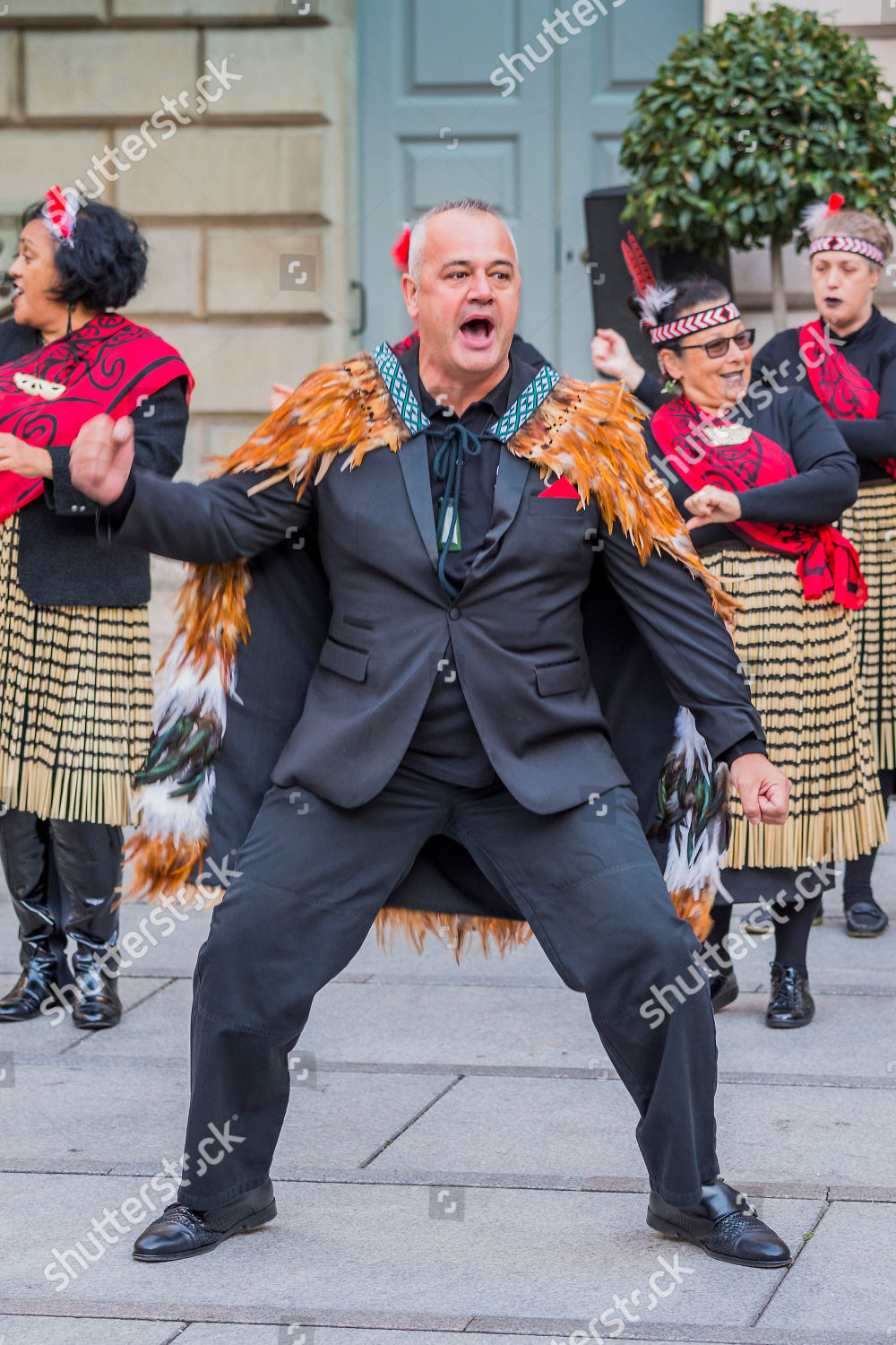 Welcome Haka By Members Ngati Ranana Editorial Stock Photo - Stock ...