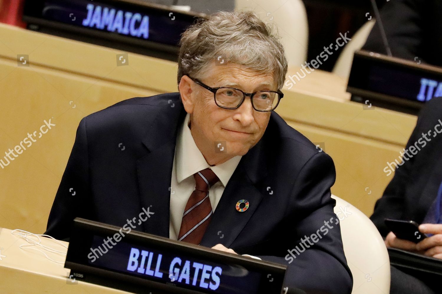Microsoft Founder Bill Gates Attends Highlevel Editorial Stock Photo ...