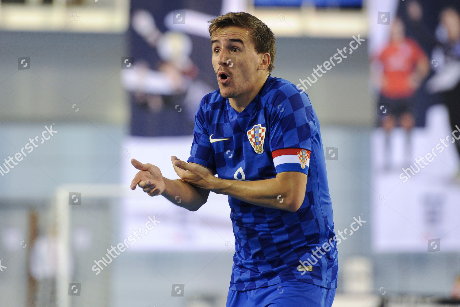 Dario Marinovic Croatia During England Vs Editorial Stock Photo - Stock ...
