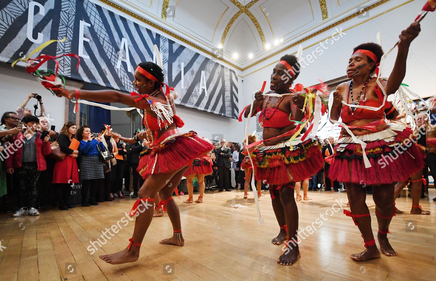 Traditional Oceanic Dancers Perform Oceanic Exhibition Editorial Stock ...
