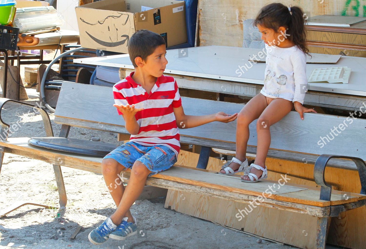 Government Madrid Begins Demolish Settlement Slums Editorial Stock ...