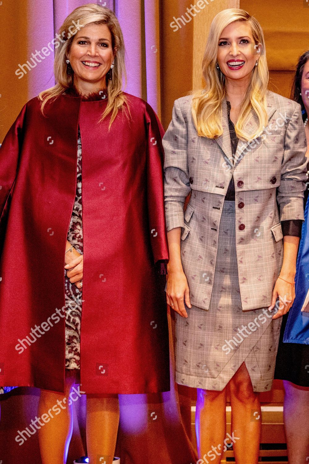 Queen Maxima Ivanka Trump Editorial Stock Photo - Stock Image ...