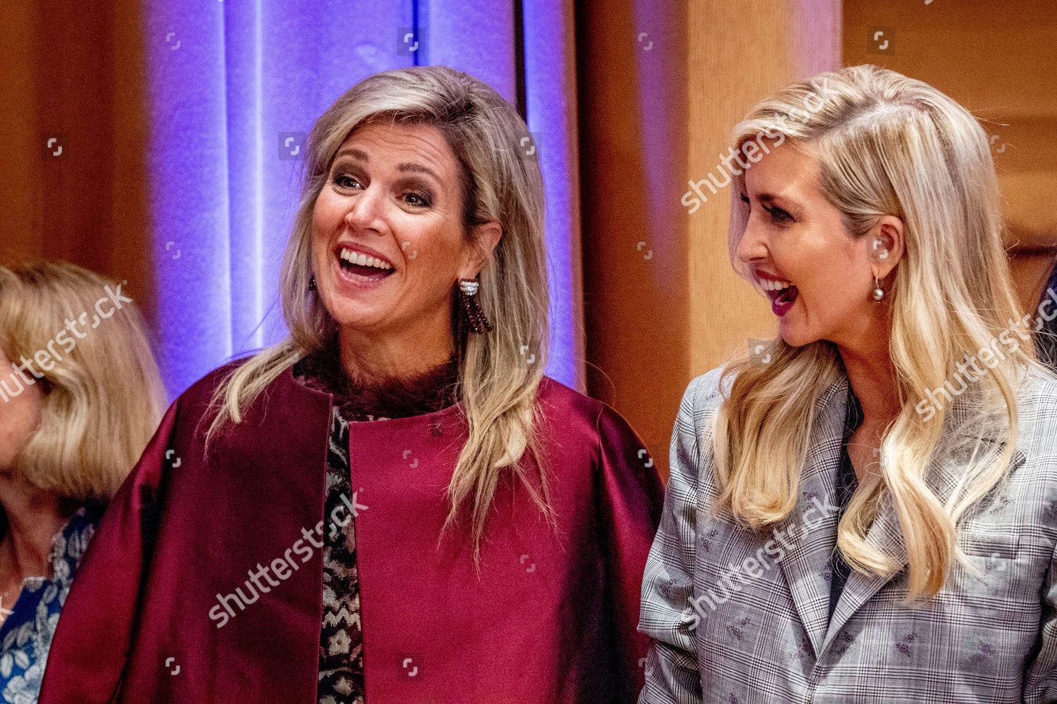 Queen Maxima Ivanka Trump Editorial Stock Photo - Stock Image ...
