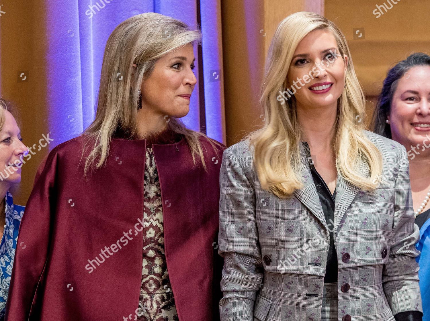 Queen Maxima Ivanka Trump Editorial Stock Photo - Stock Image ...