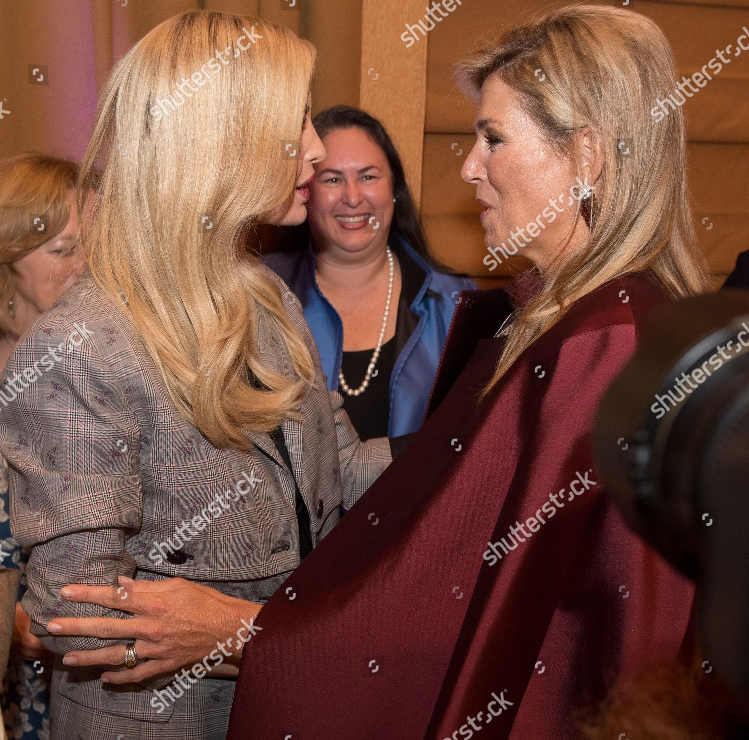 Queen Maxima Ivanka Trump Editorial Stock Photo - Stock Image ...