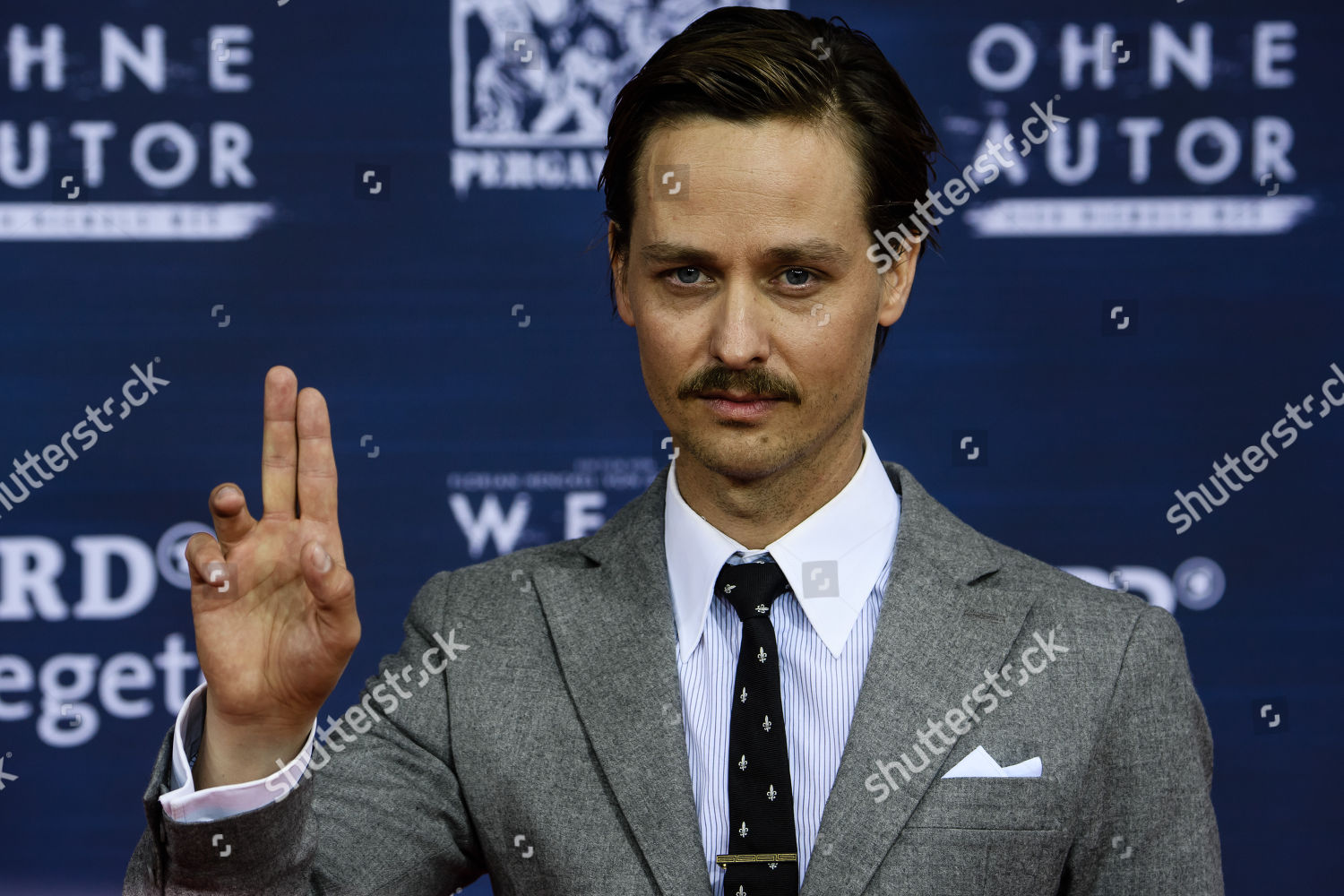 German Actor Tom Schilling Arrives German Editorial Stock Photo - Stock ...