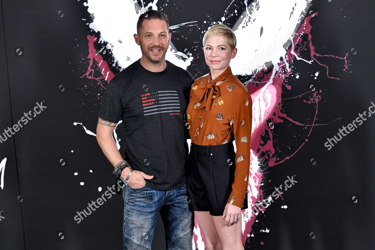 Tom Hardy Michelle Williams Editorial Stock Photo - Stock Image | Shutterstock
