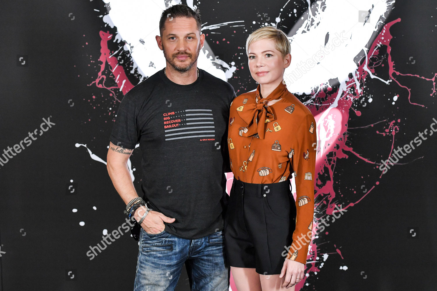 Tom Hardy Michelle Williams Editorial Stock Photo - Stock Image | Shutterstock