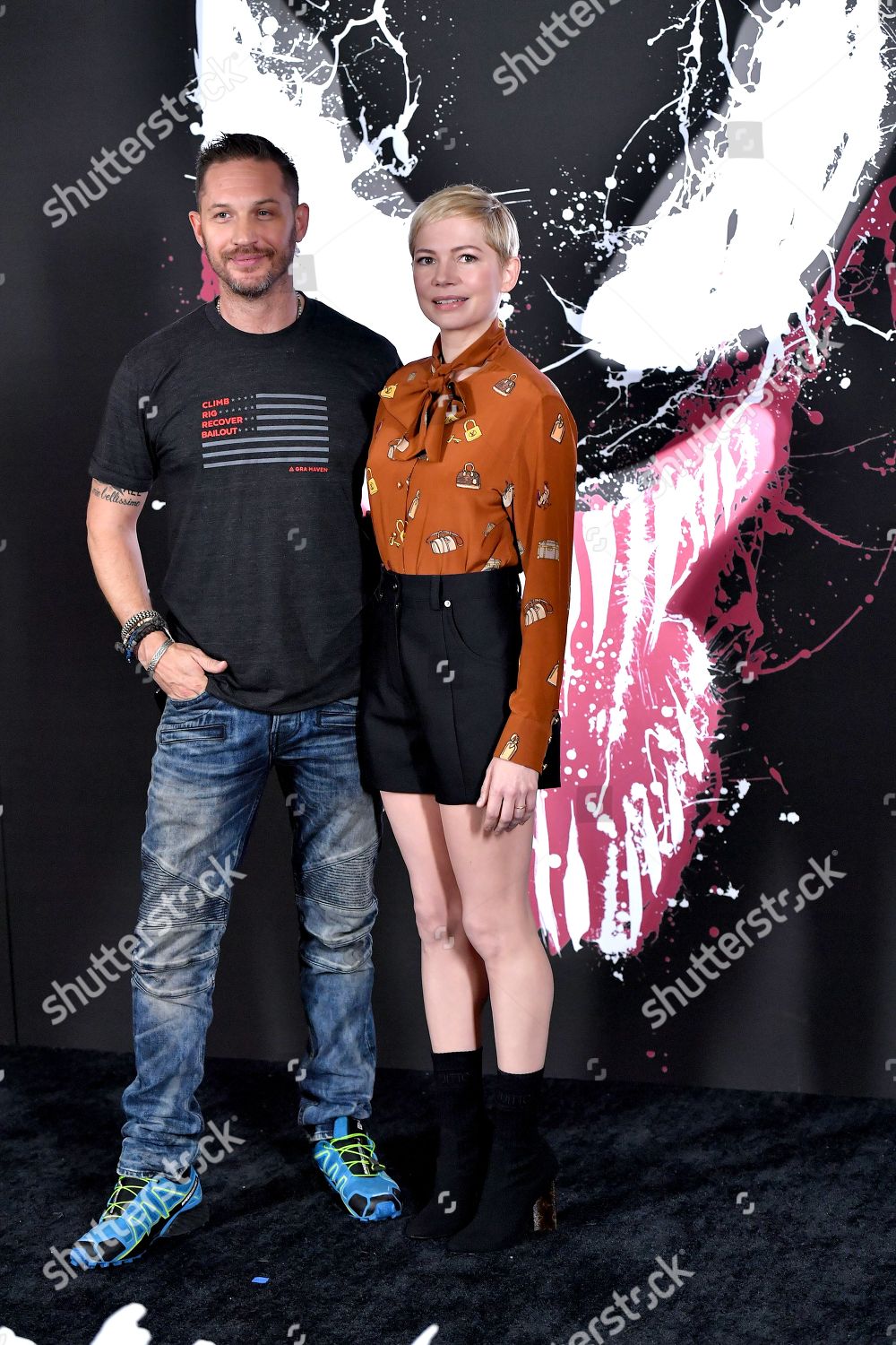 Tom Hardy Michelle Williams Editorial Stock Photo - Stock Image | Shutterstock
