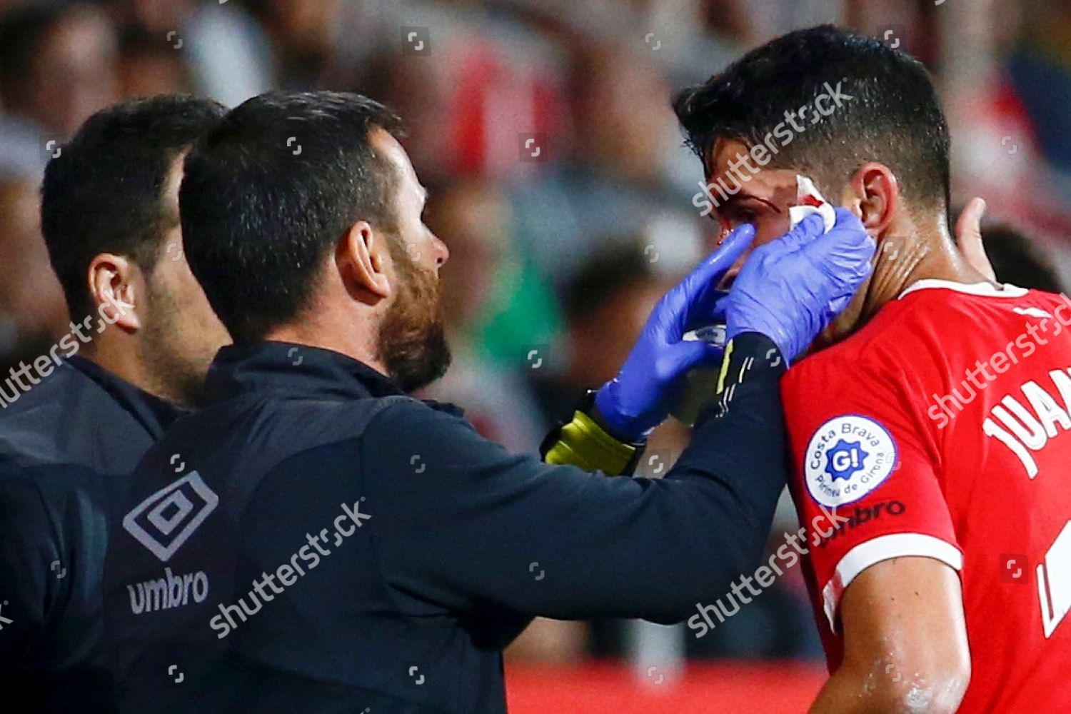 Gironas Defender Juan Pedro Ramirez Juanpe Editorial Stock Photo ...