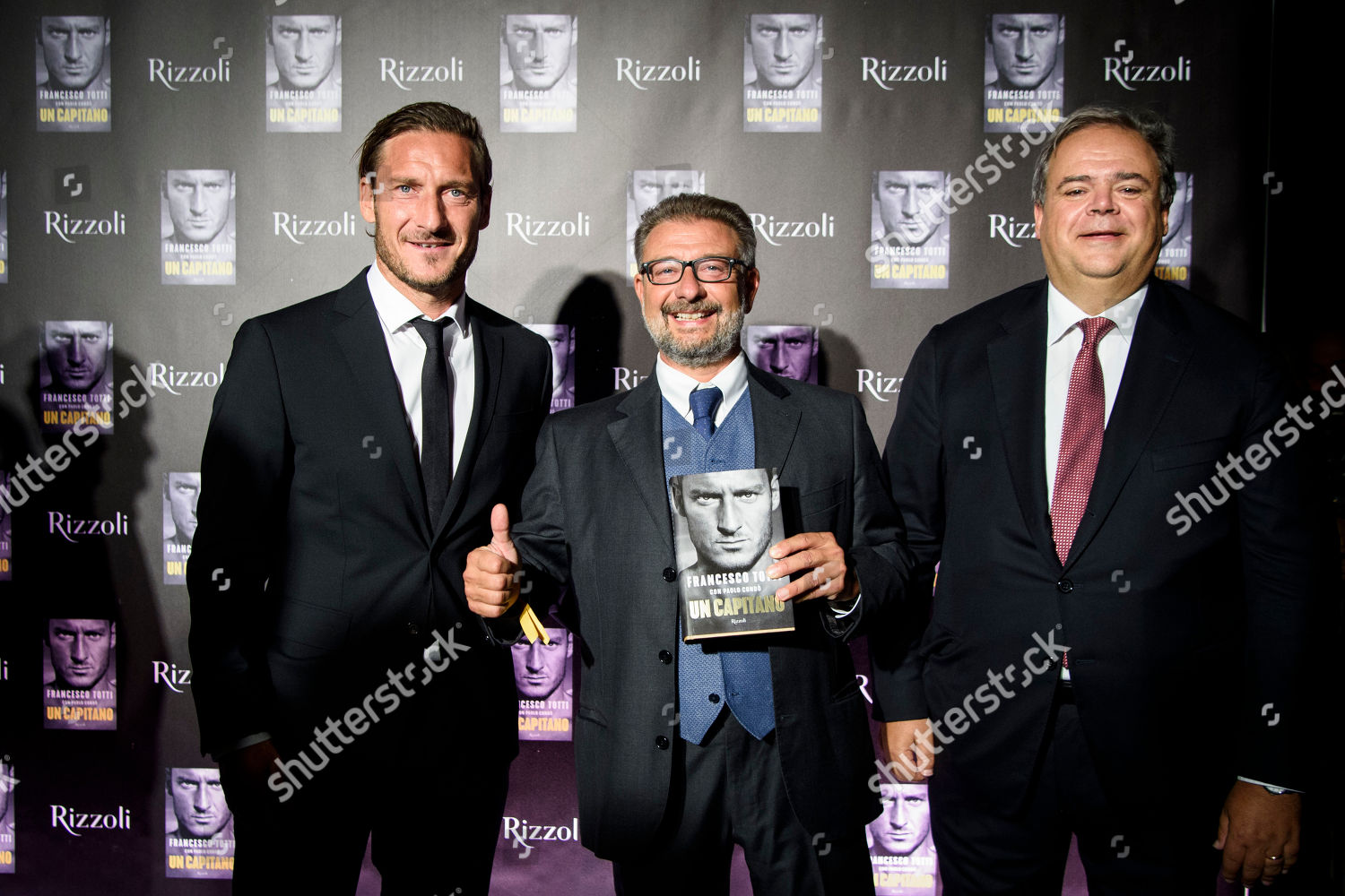 Francesco Totti Massimo Turchetta Director Rizzoli Editorial Stock ...