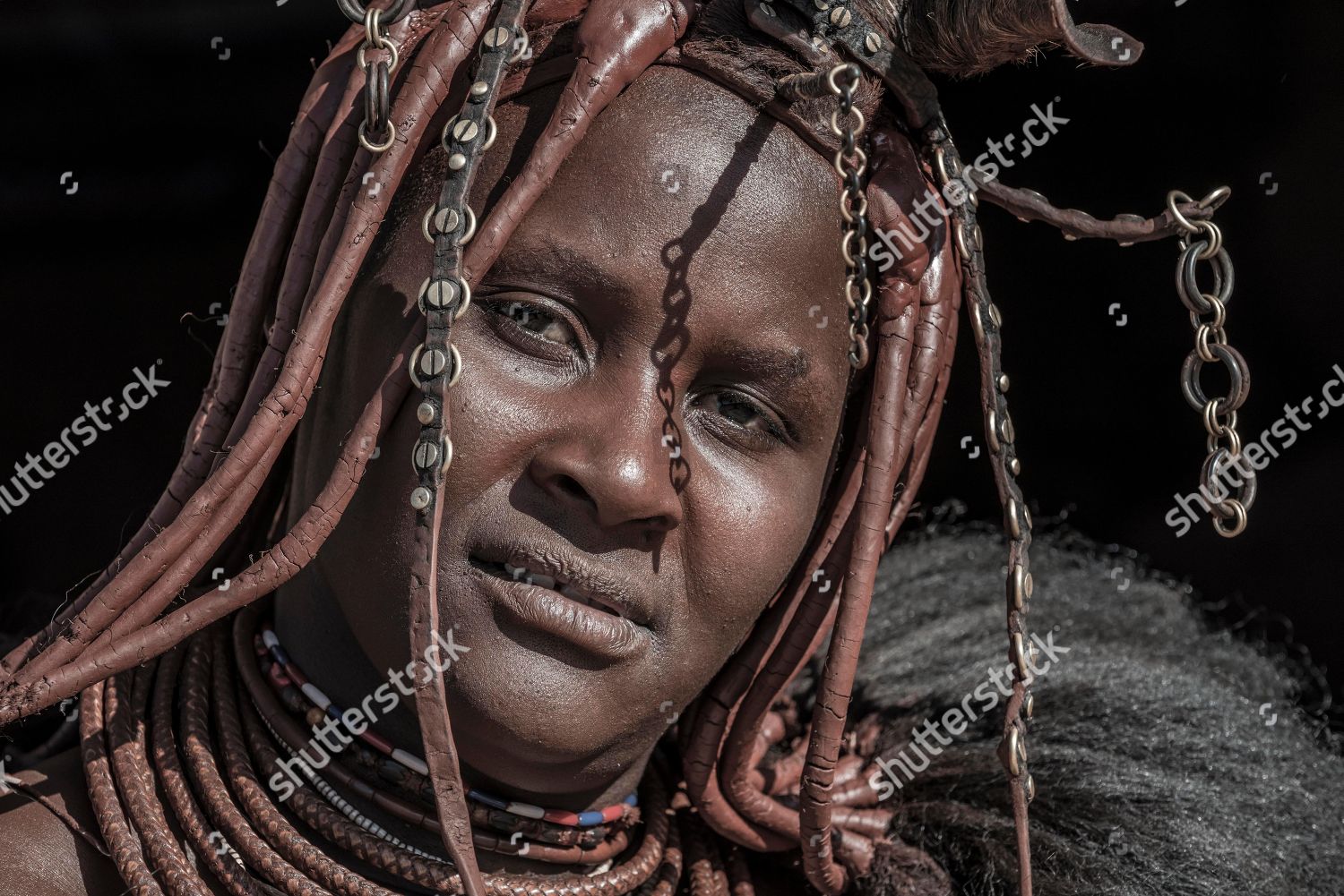 Ovahimba Himba Portrait Married Woman Kunene Editorial Stock Photo ...