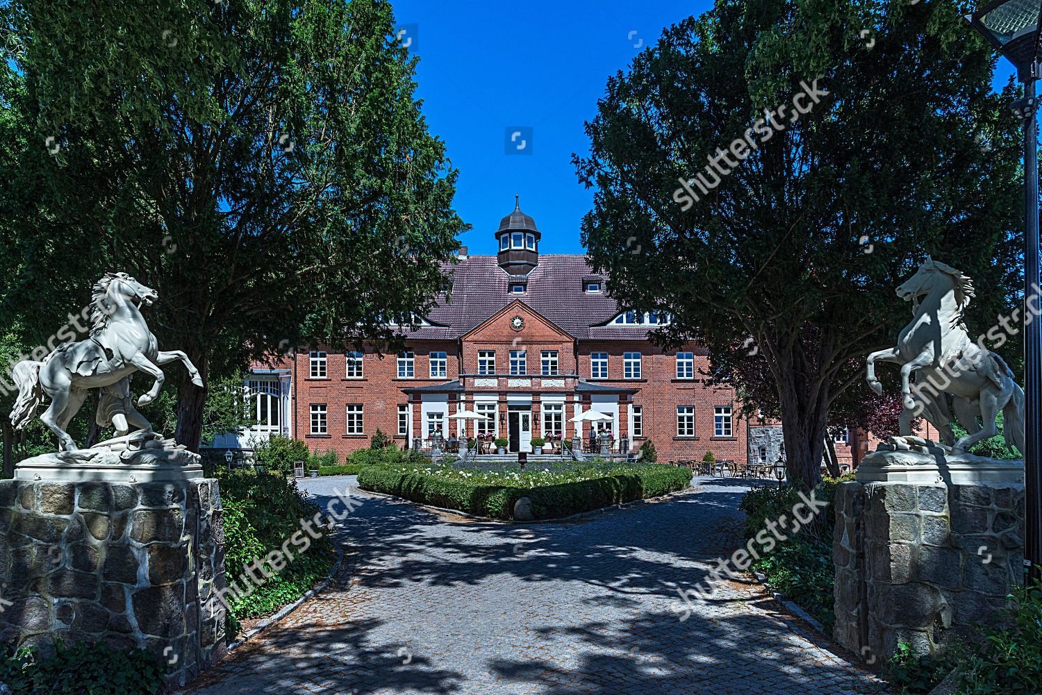 Schloss Basthorst Castle Complex Built 1823 Editorial Stock Photo ...