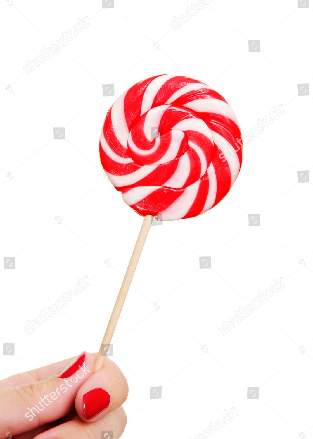 Model Released Pinwheel Swirl Lollipop Cut Editorial Stock Photo ...