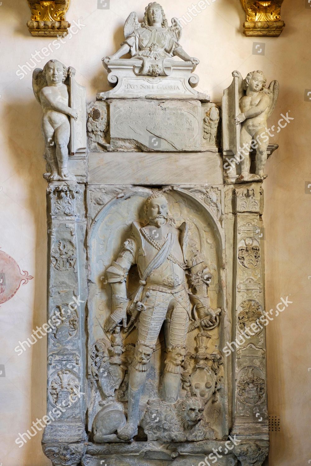 Epitaph Joachim Von Pappenheim Robber Knight Editorial Stock Photo ...