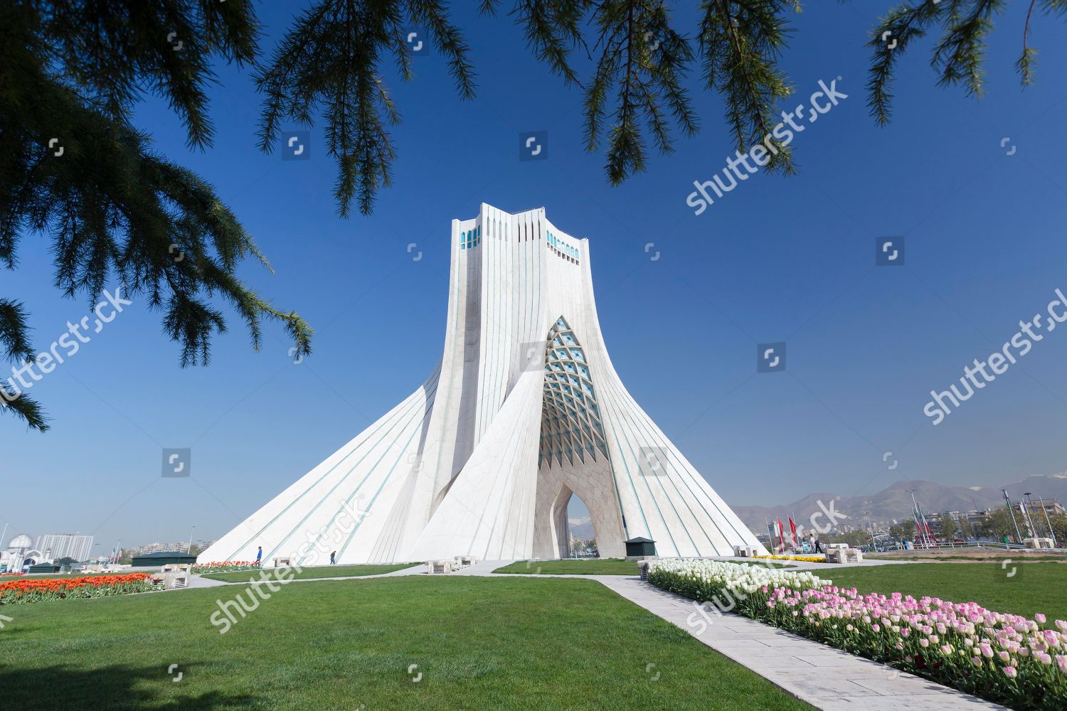 Liberty Tower Azadi Tower Borje Azadi Editorial Stock Photo - Stock ...