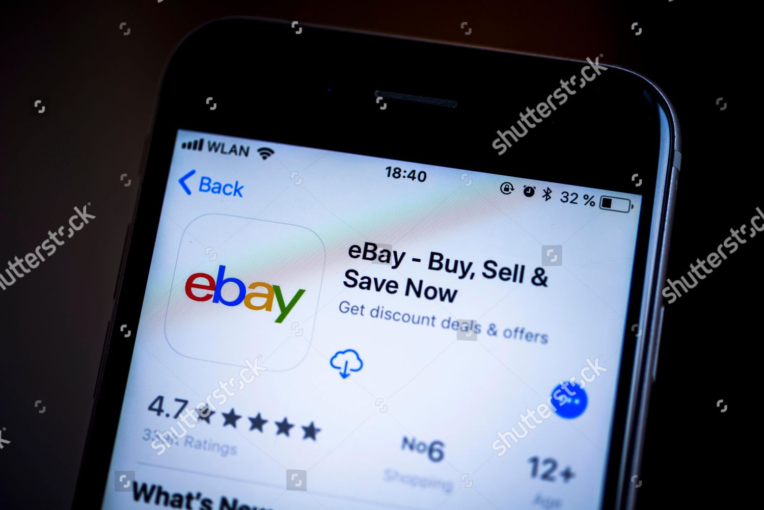 Ebay App Apple App Store App Editorial Stock Photo - Stock Image ...
