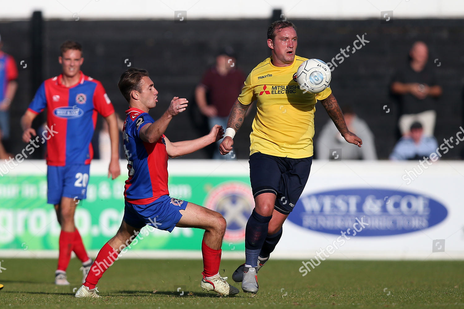 Danny Kedwell Ebbsfleet Harry Donovan Dagenham Editorial Stock Photo ...