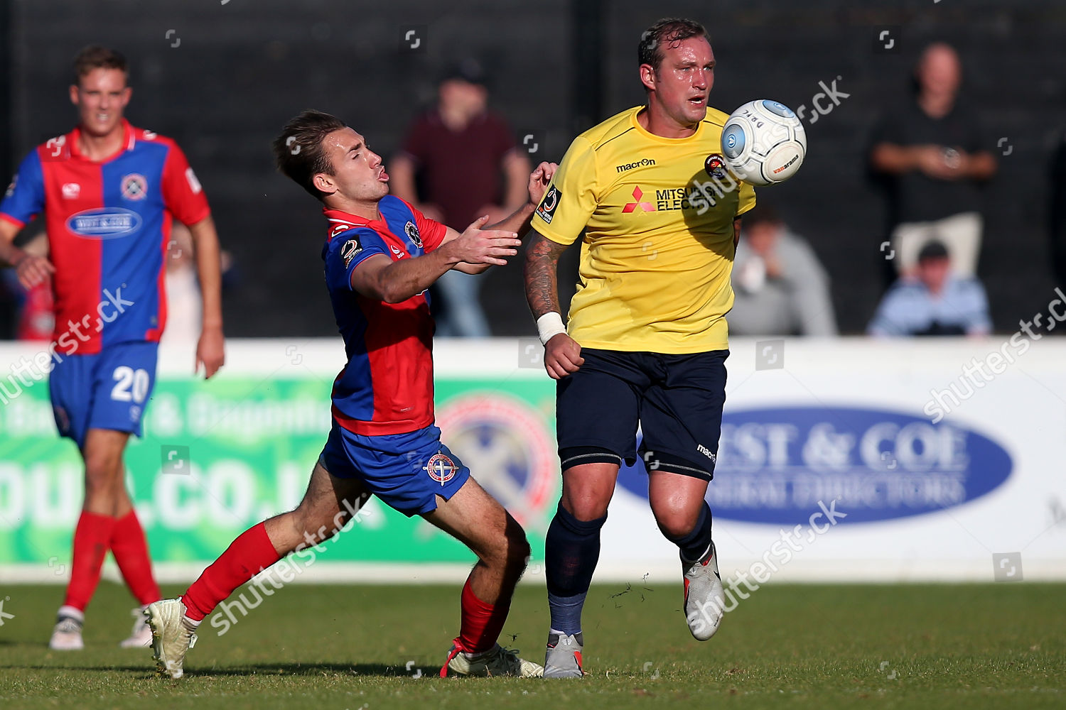 Danny Kedwell Ebbsfleet Harry Donovan Dagenham Editorial Stock Photo ...
