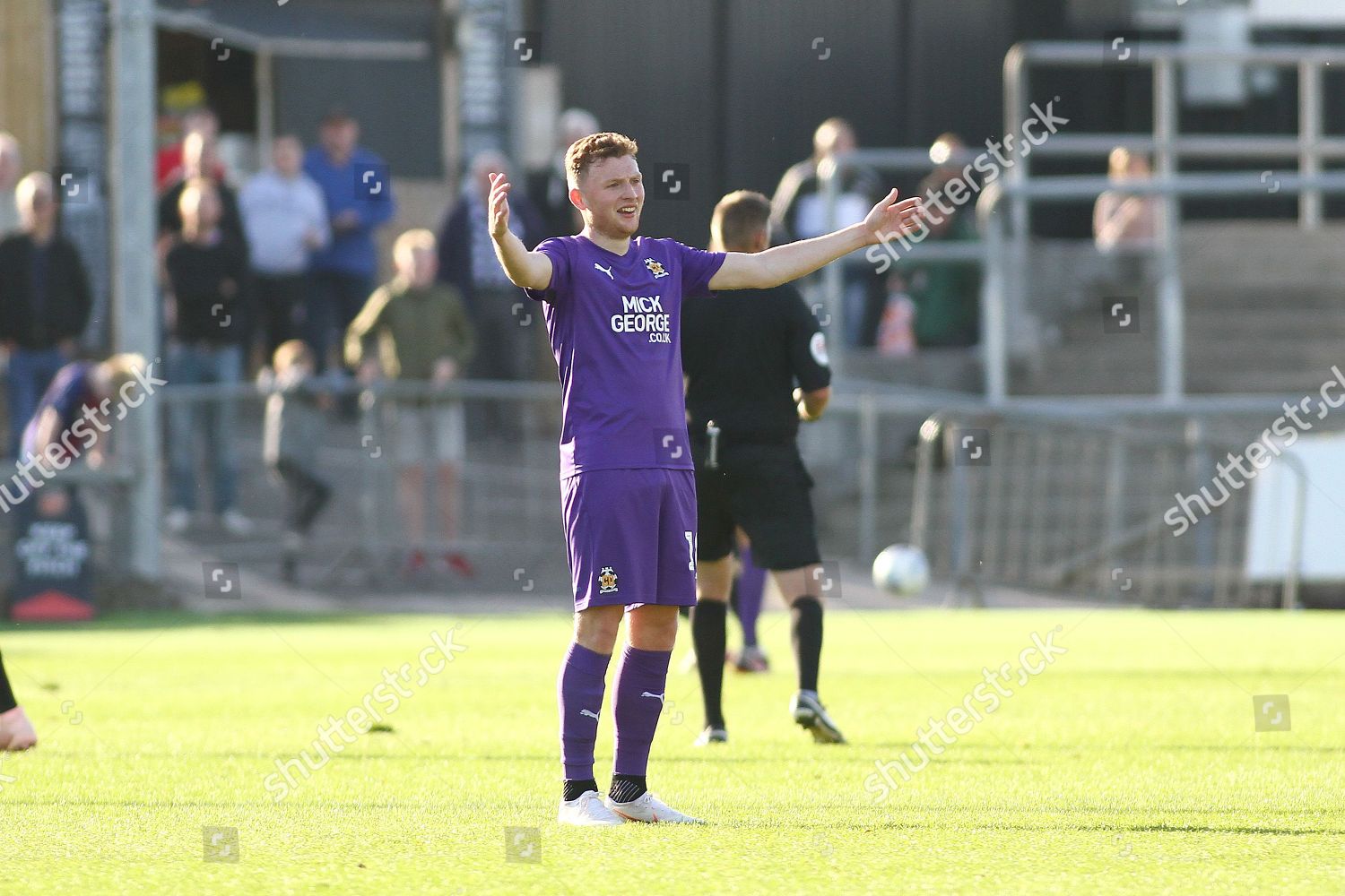 George Maris Cambridge United Shows His Editorial Stock Photo - Stock ...