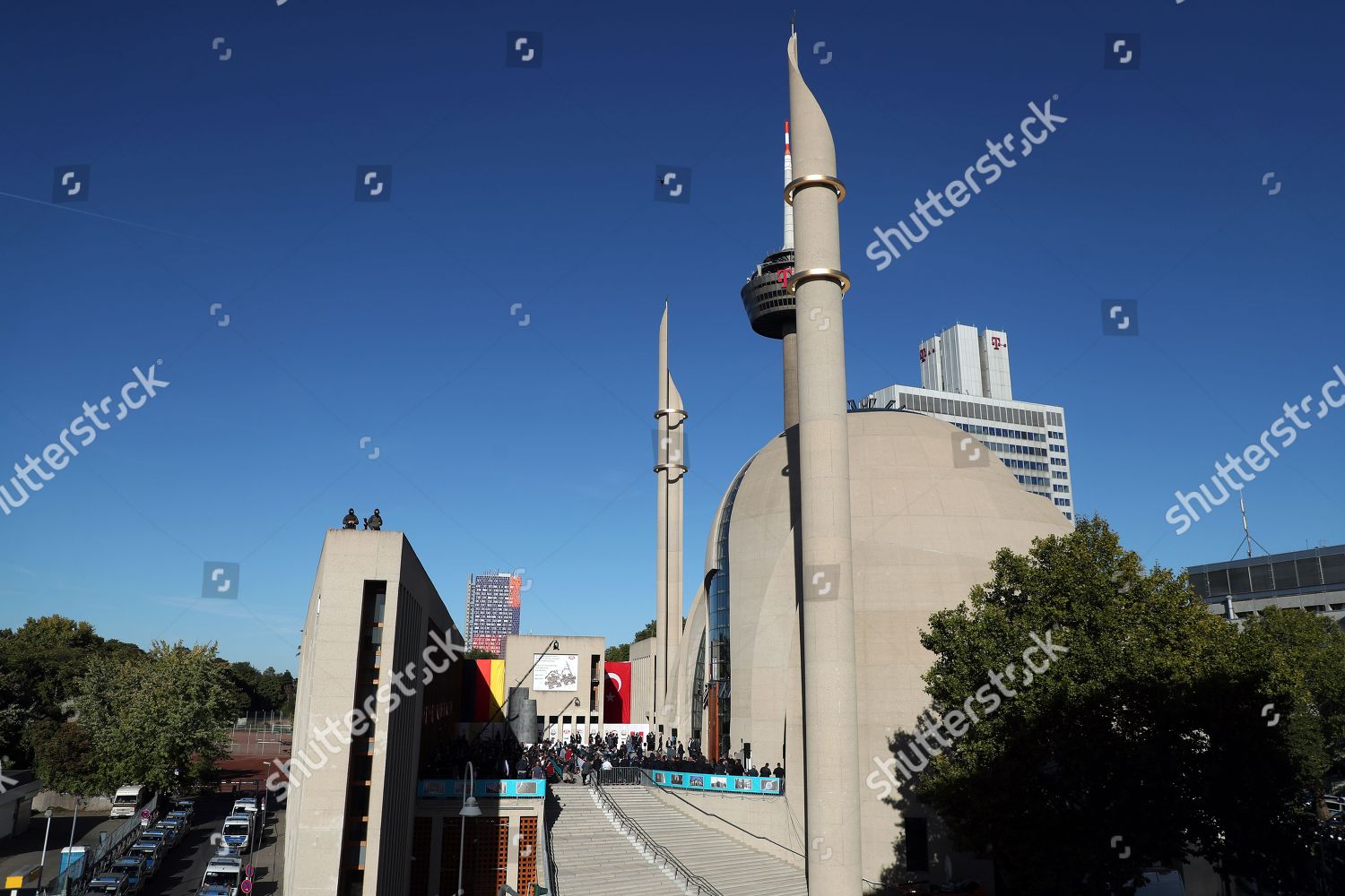 General View Ditib Central Mosque During Editorial Stock Photo - Stock ...