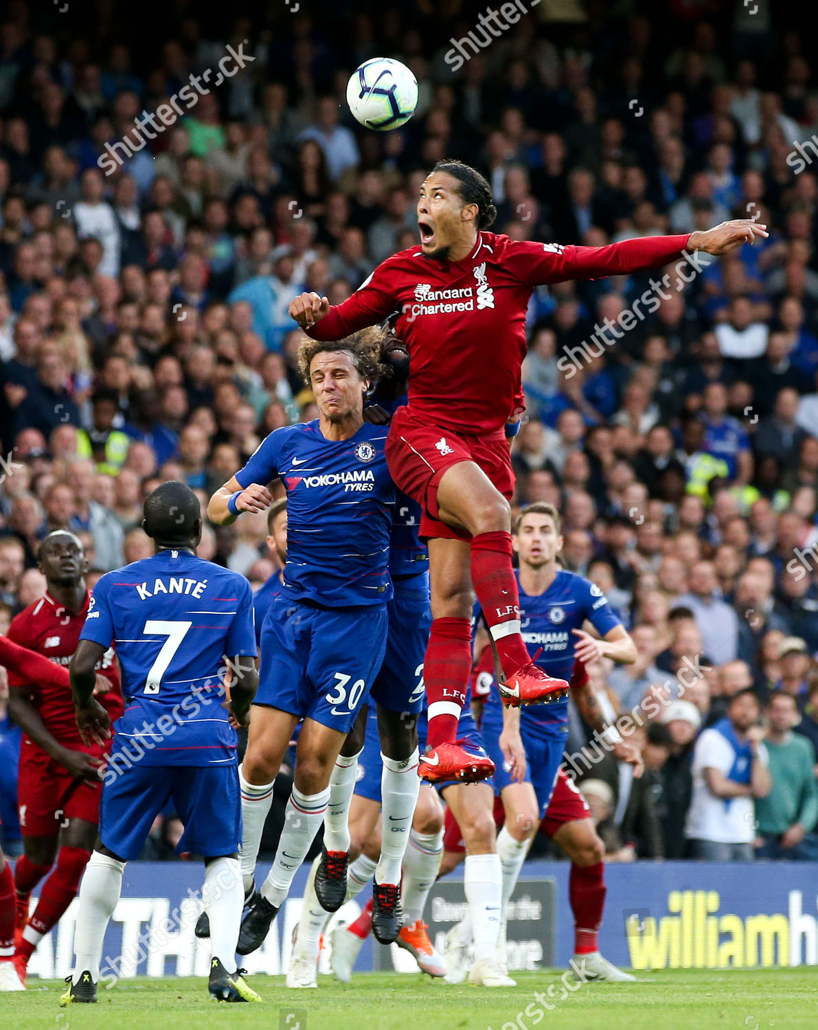 Virgil Van Dijk Liverpool Gets Win Editorial Stock Photo - Stock Image ...