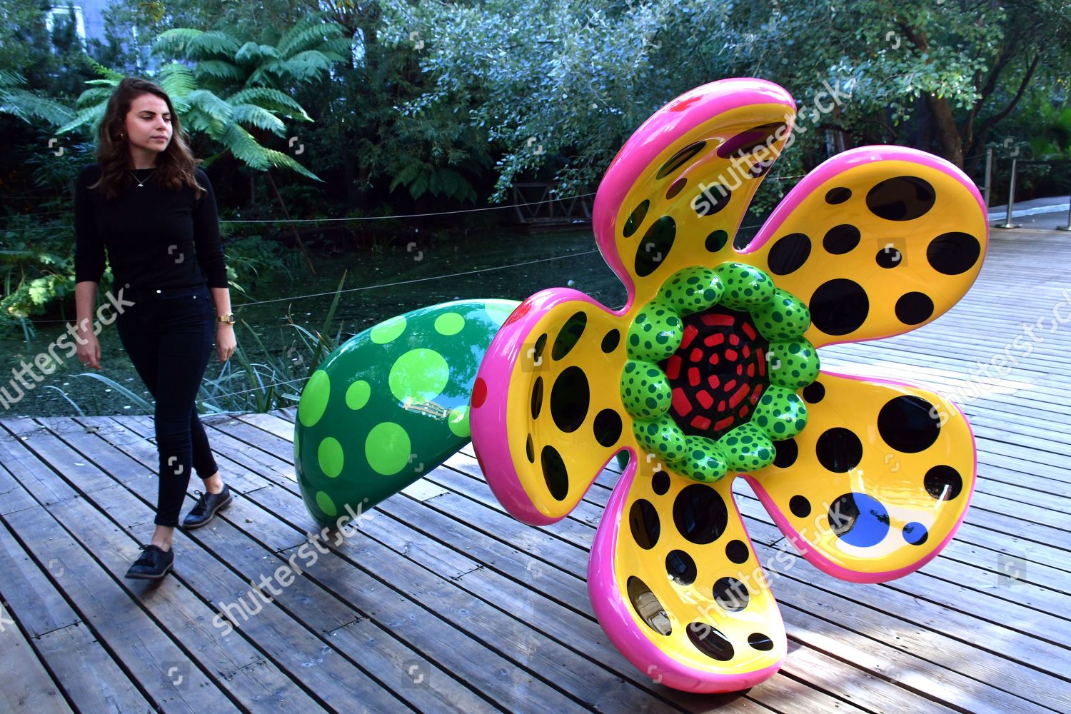 Yayoi Kusama Flowers That Speak All Editorial Stock Photo - Stock Image ...