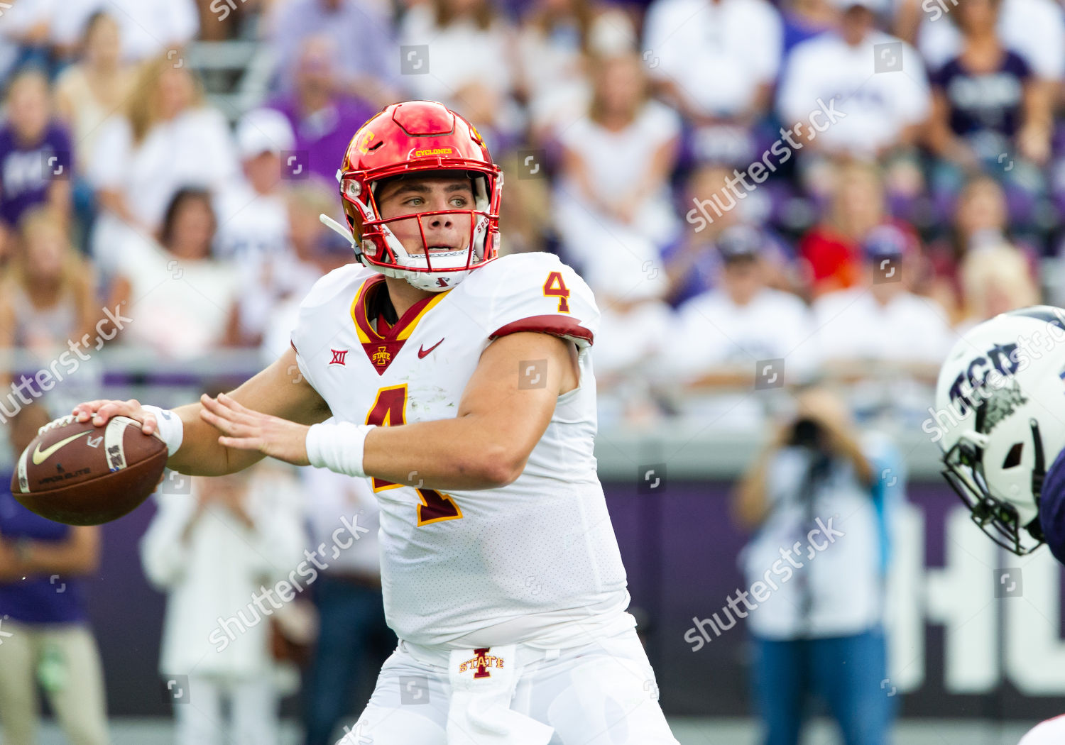 Iowa State Cyclones Quarterback Zeb Noland Editorial Stock Photo ...