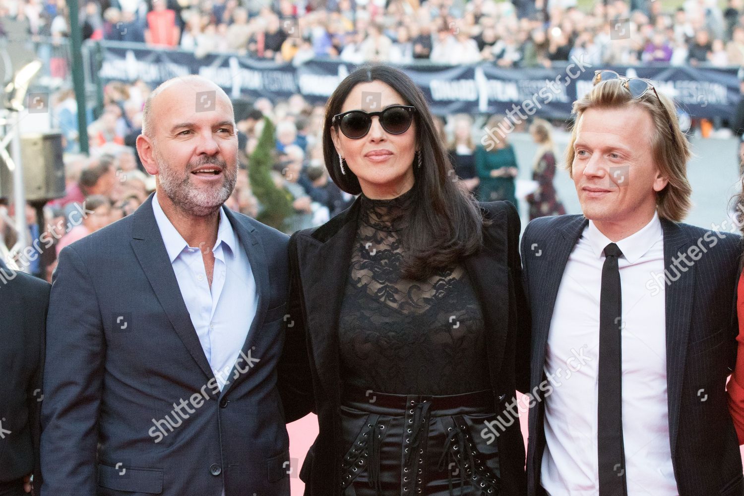 Monica Bellucci Thierry Lacaze Alex Lutz Editorial Stock Photo - Stock ...