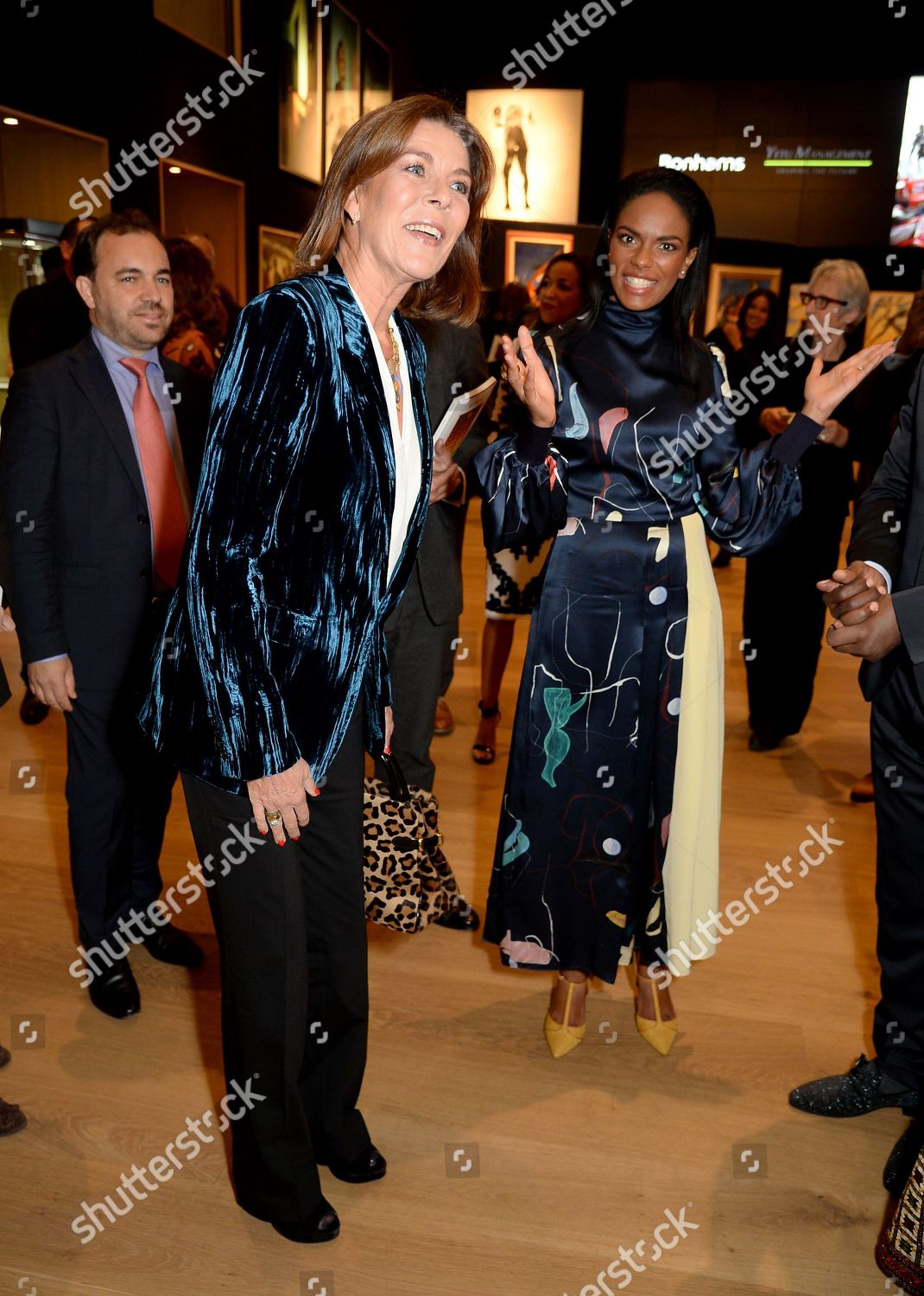 Caroline Princess Hanover Noella Coursaris Musunka Editorial Stock ...