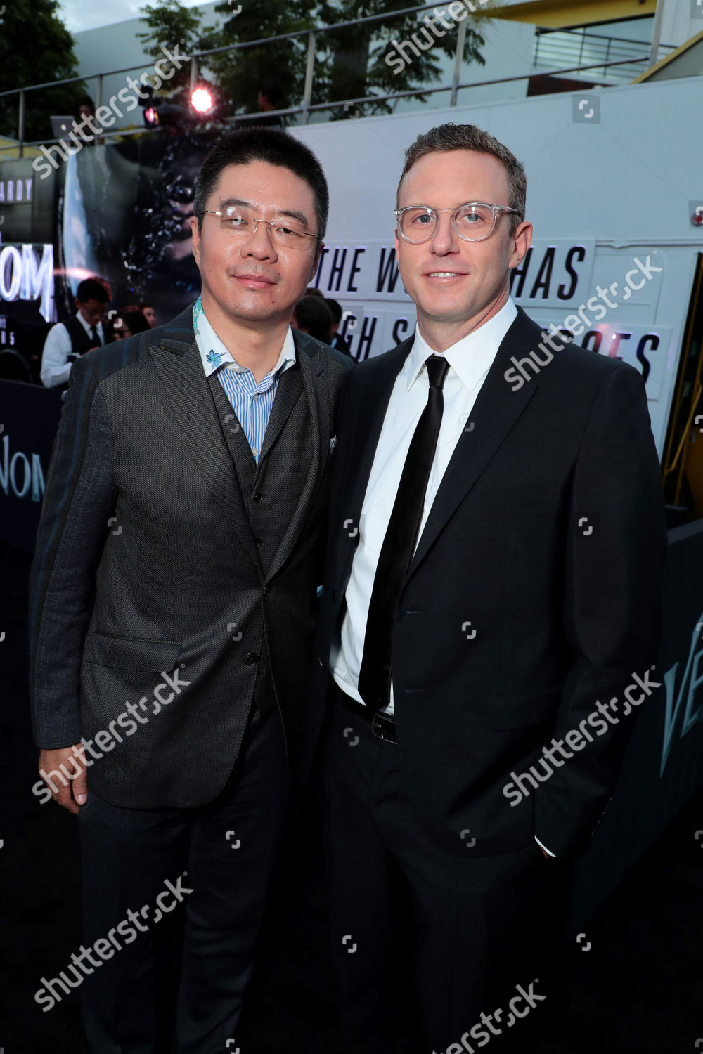Edward Cheng Executive Producer Ruben Fleischer Editorial Stock Photo ...