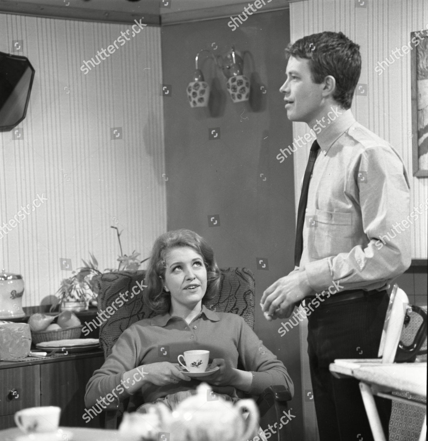 Anne Reid Valerie Barlow Alan Rothwell Editorial Stock Photo - Stock ...