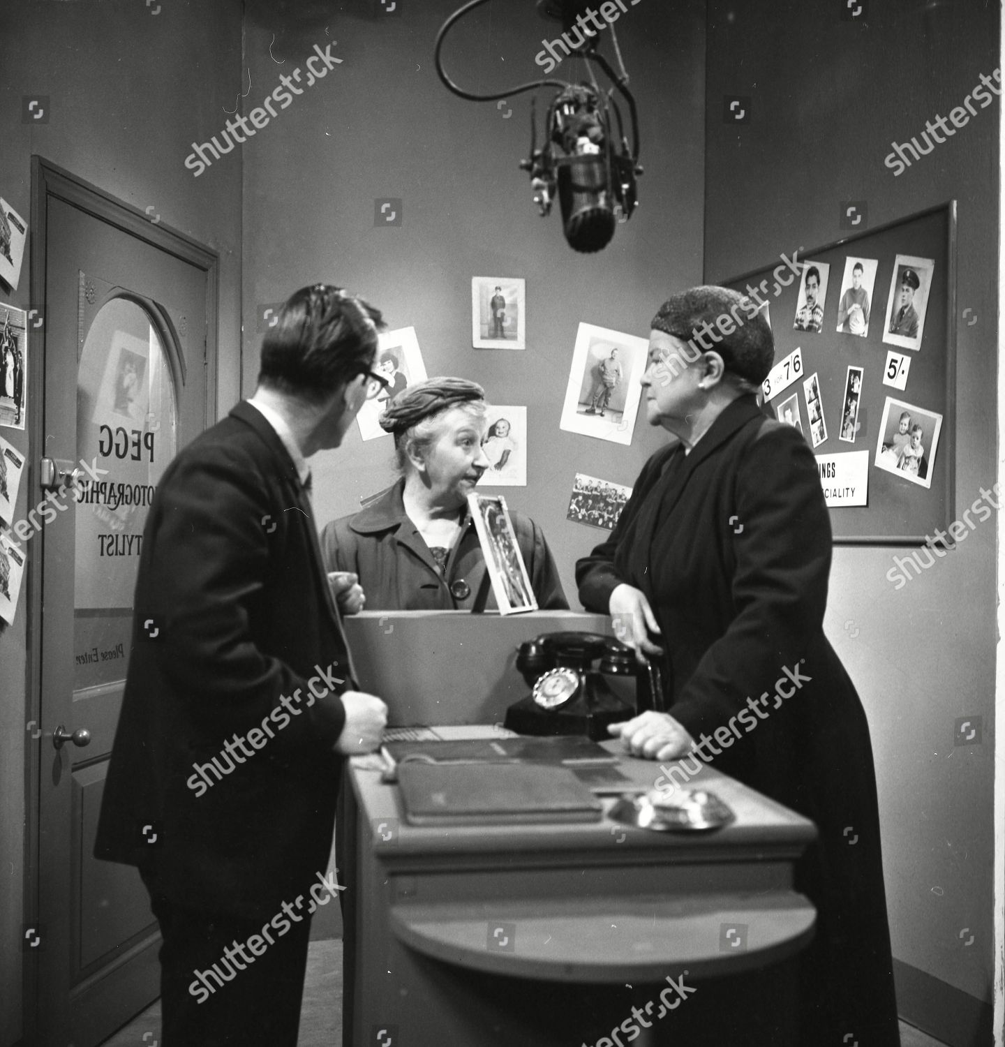 Ted Morris Harry Pegg Margot Bryant Editorial Stock Photo - Stock Image ...