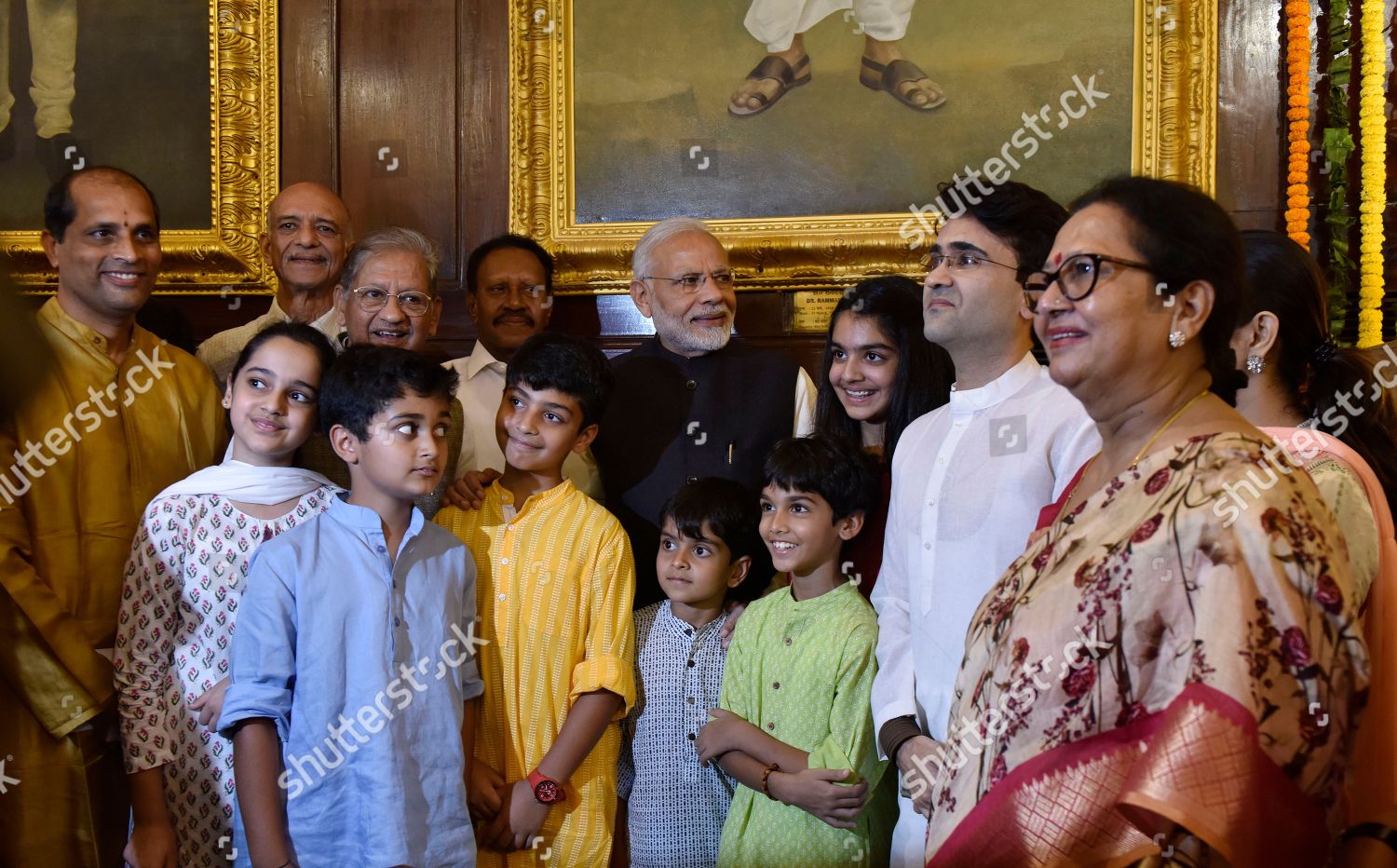 Prime Minister Narendra Modi Family Members Editorial Stock Photo ...